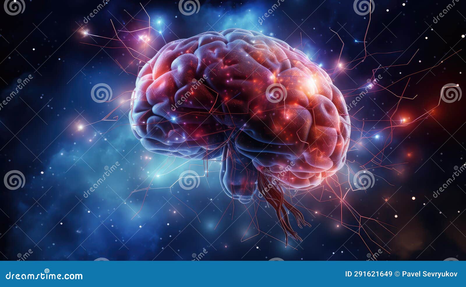 Intelligence Human Brain Artificial Stock Illustration - Illustration ...