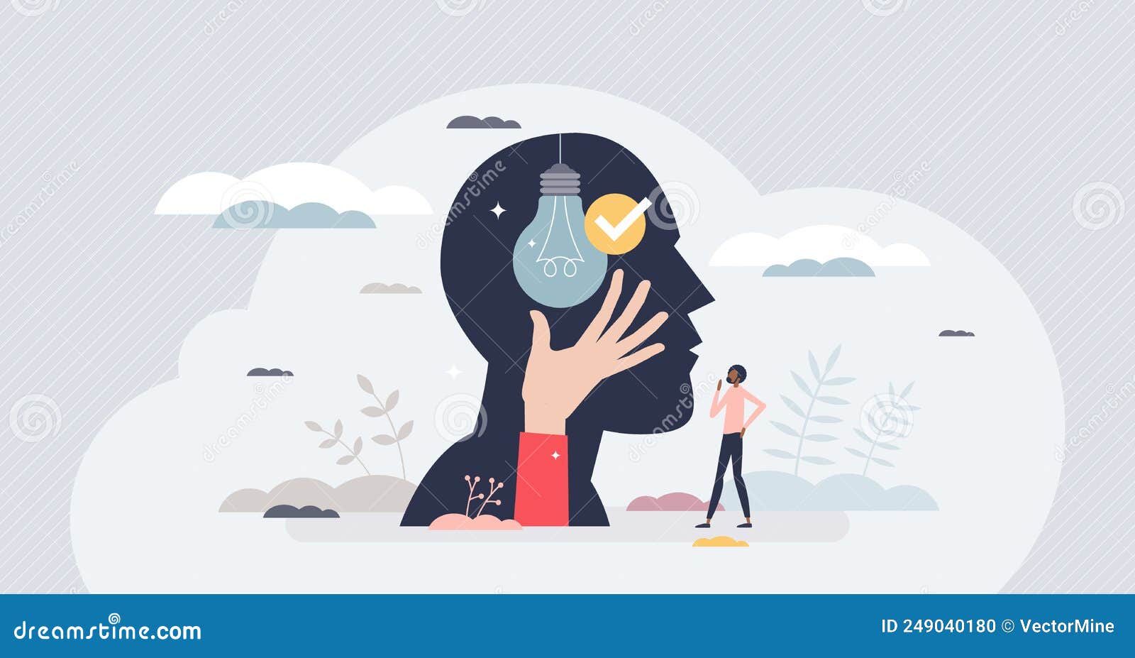 Intellectual Brain Signs. Mental Game Icons Head Nerve Health And ...