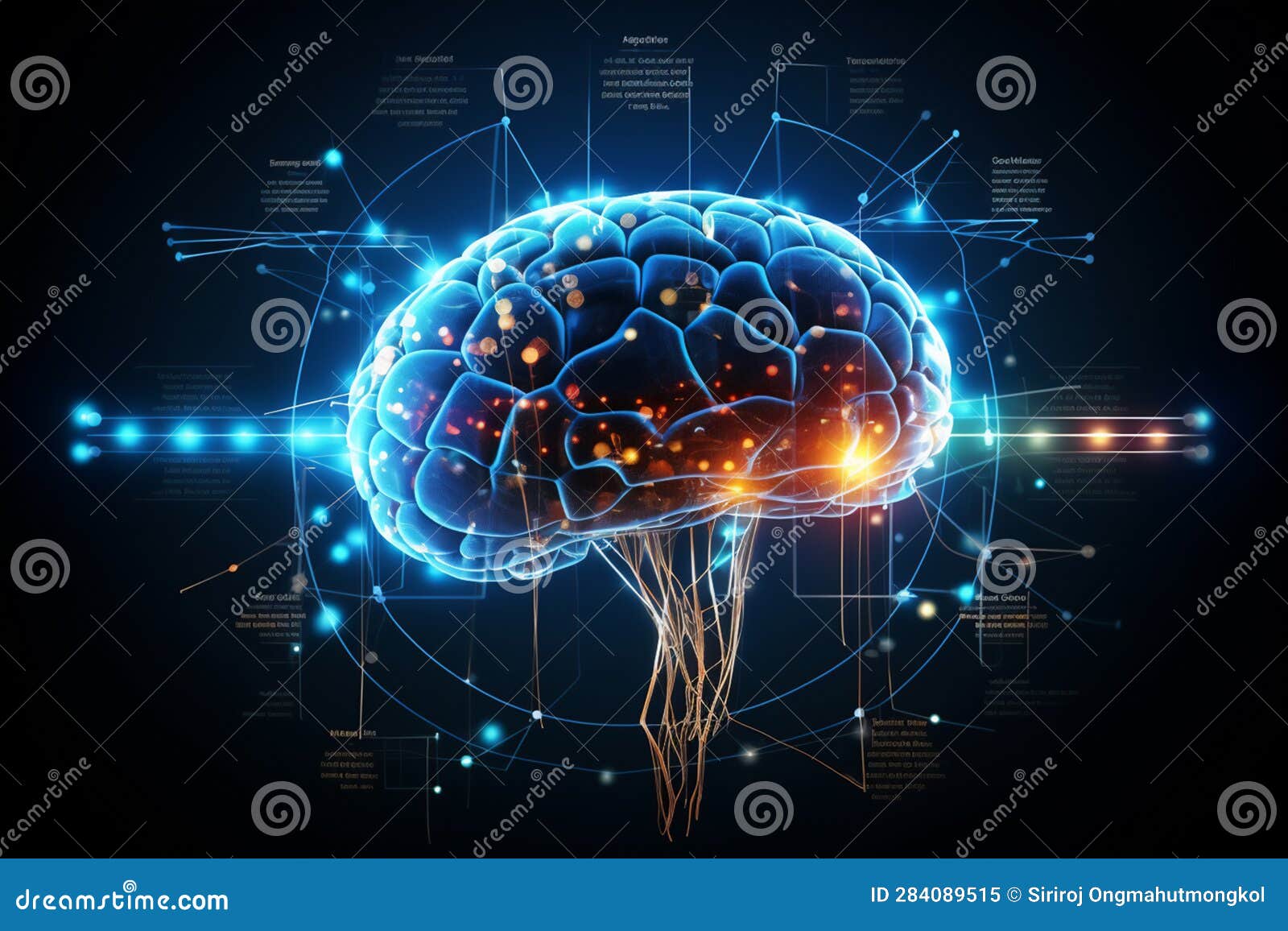 Intelligence Unleashed: Diving into the Wonders of Brain Wireframe Mesh ...