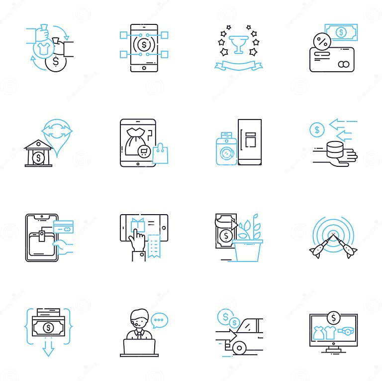 Intelligence and Wisdom Linear Icons Set. Perceptive, Discerning ...
