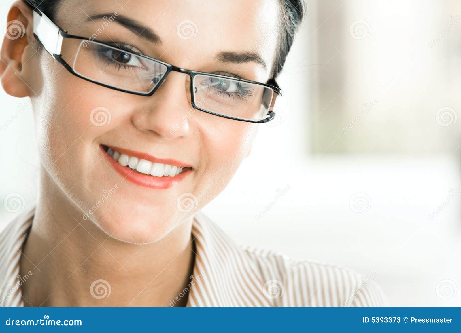 Intelligent stock image. Image of colleague, leader, face - 5393373