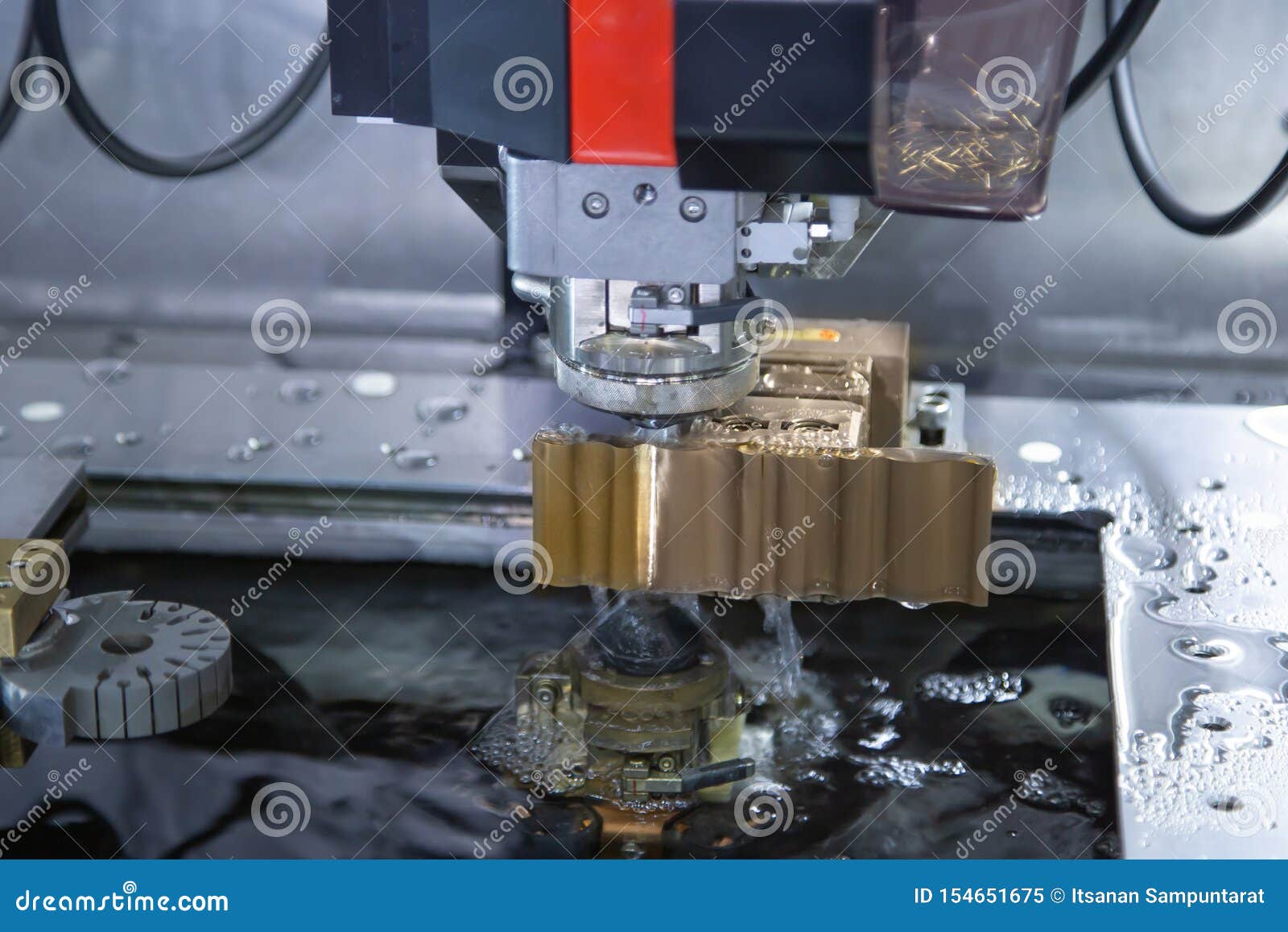 Intelligent Automatic Threader Stock Image - Image of machining, system ...