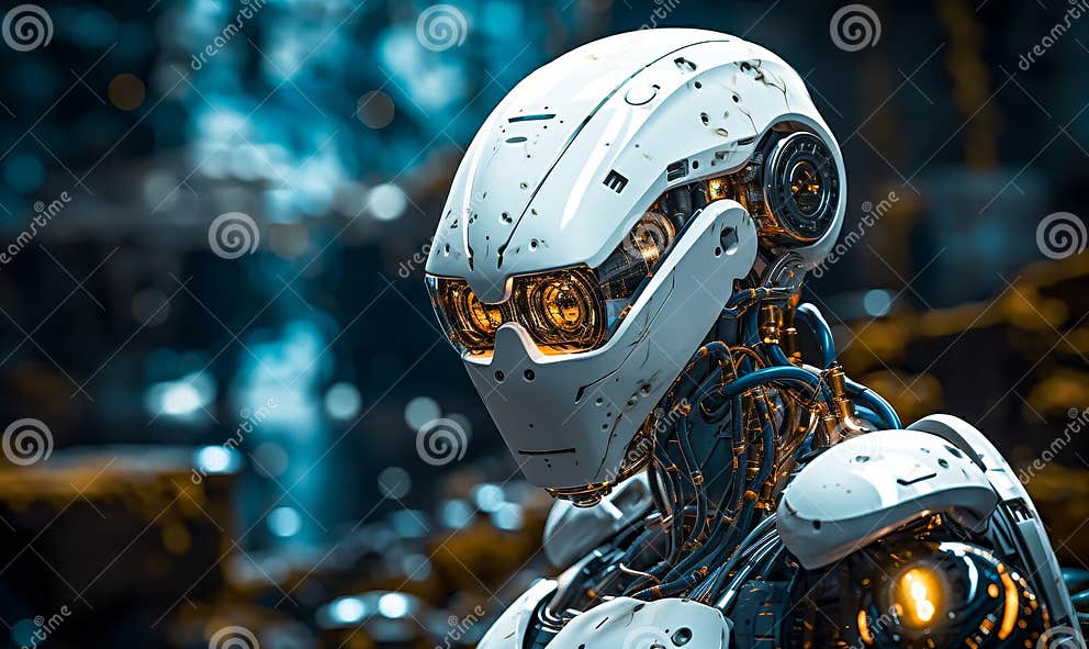 Intelligent Autonomous Robot - AI Future Tech Innovation for Advanced ...