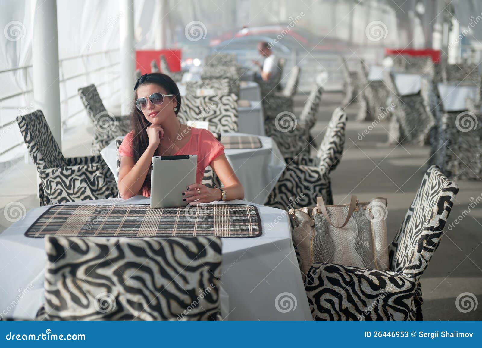 Intelligent and beautiful stock image. Image of beauty - 26446953