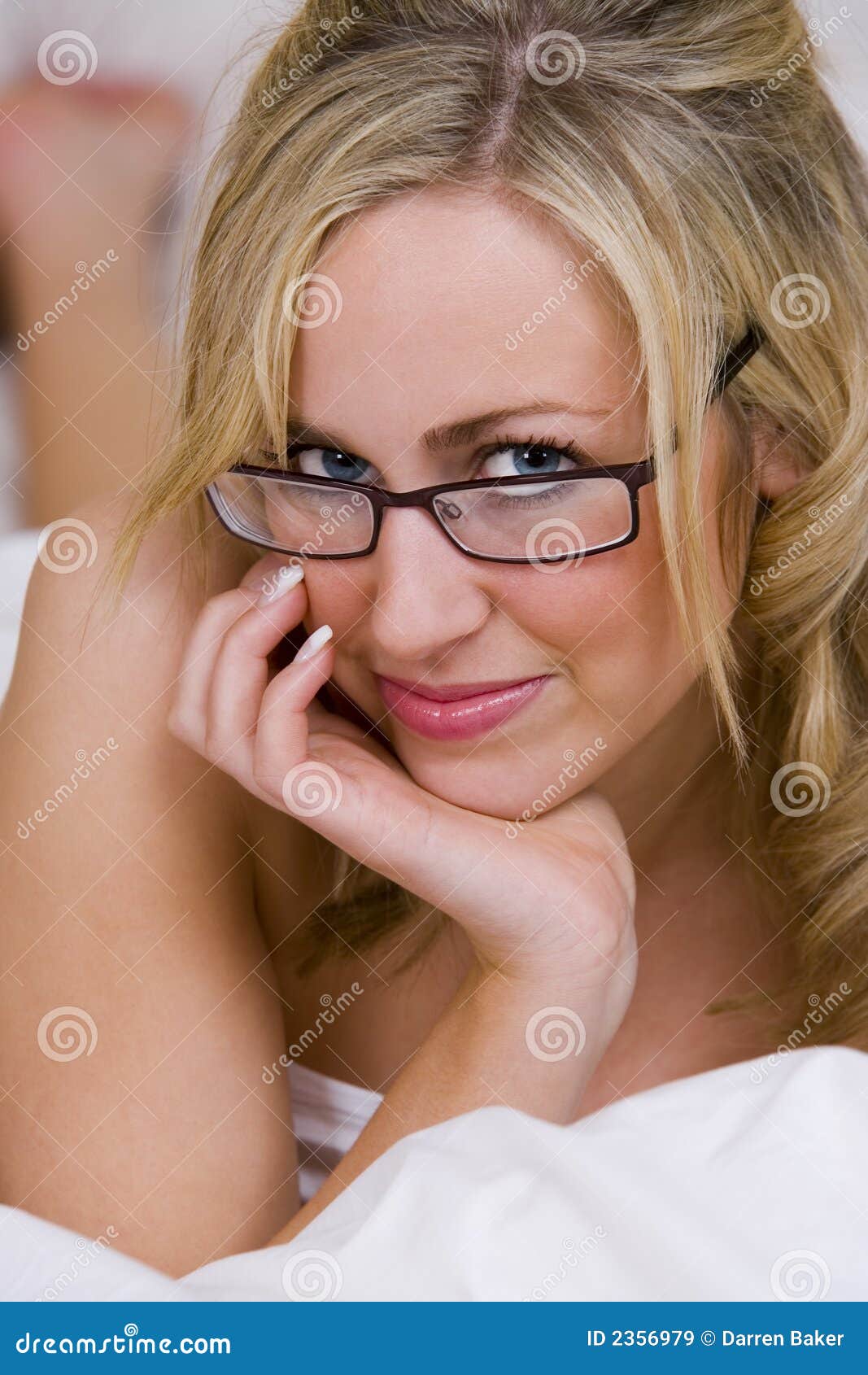 Intelligent Beauty stock image. Image of cute, shot, perfection - 2356979
