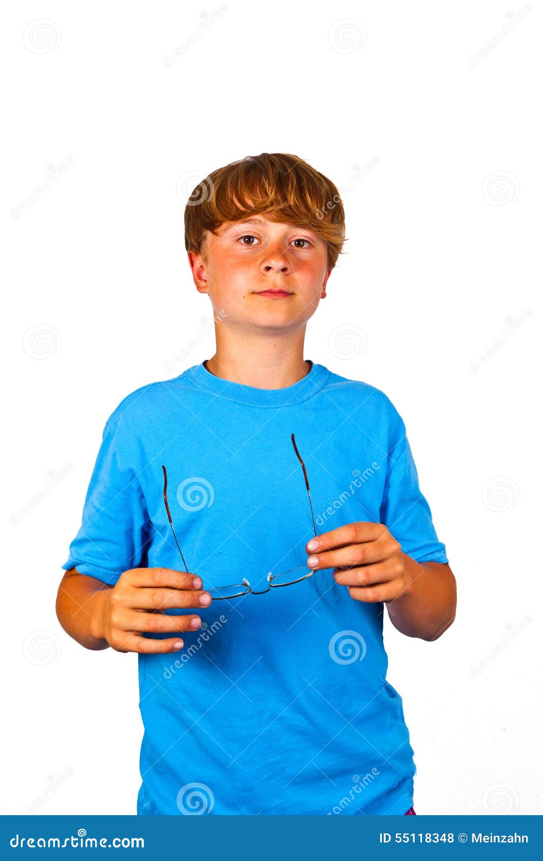 Intelligent boy stock photo. Image of casual, boltfaced - 55118348