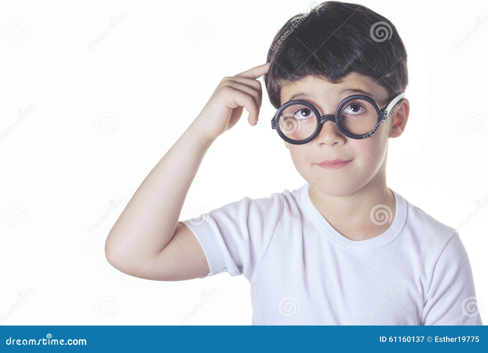 Intelligent child stock image. Image of math, ready, idea - 61160137