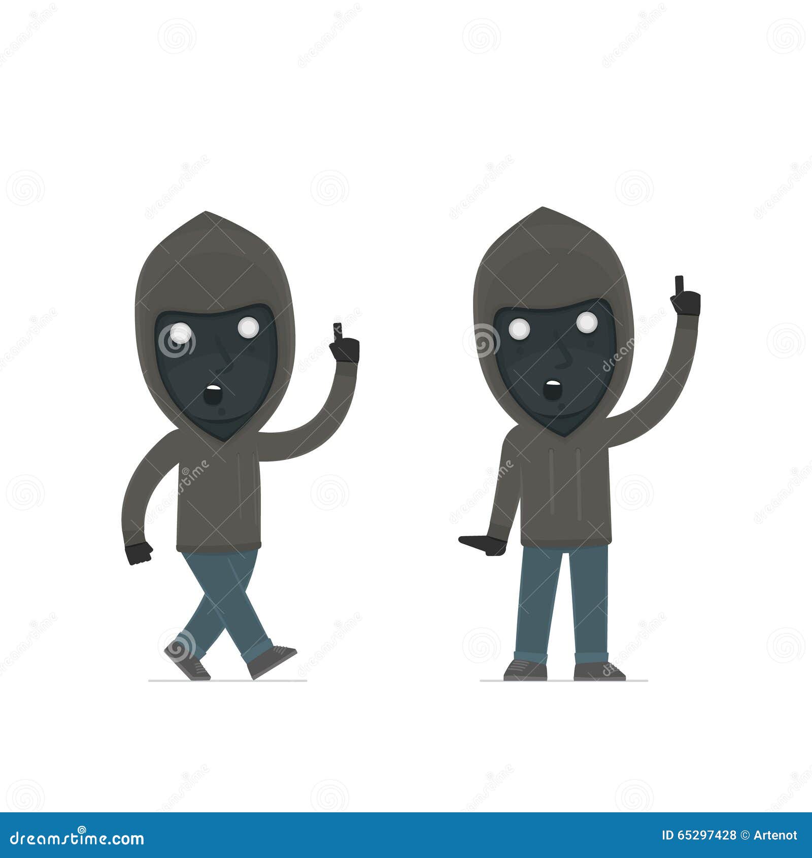 Intelligent and Clever Character Anonymous Hackers Visited Great Stock ...