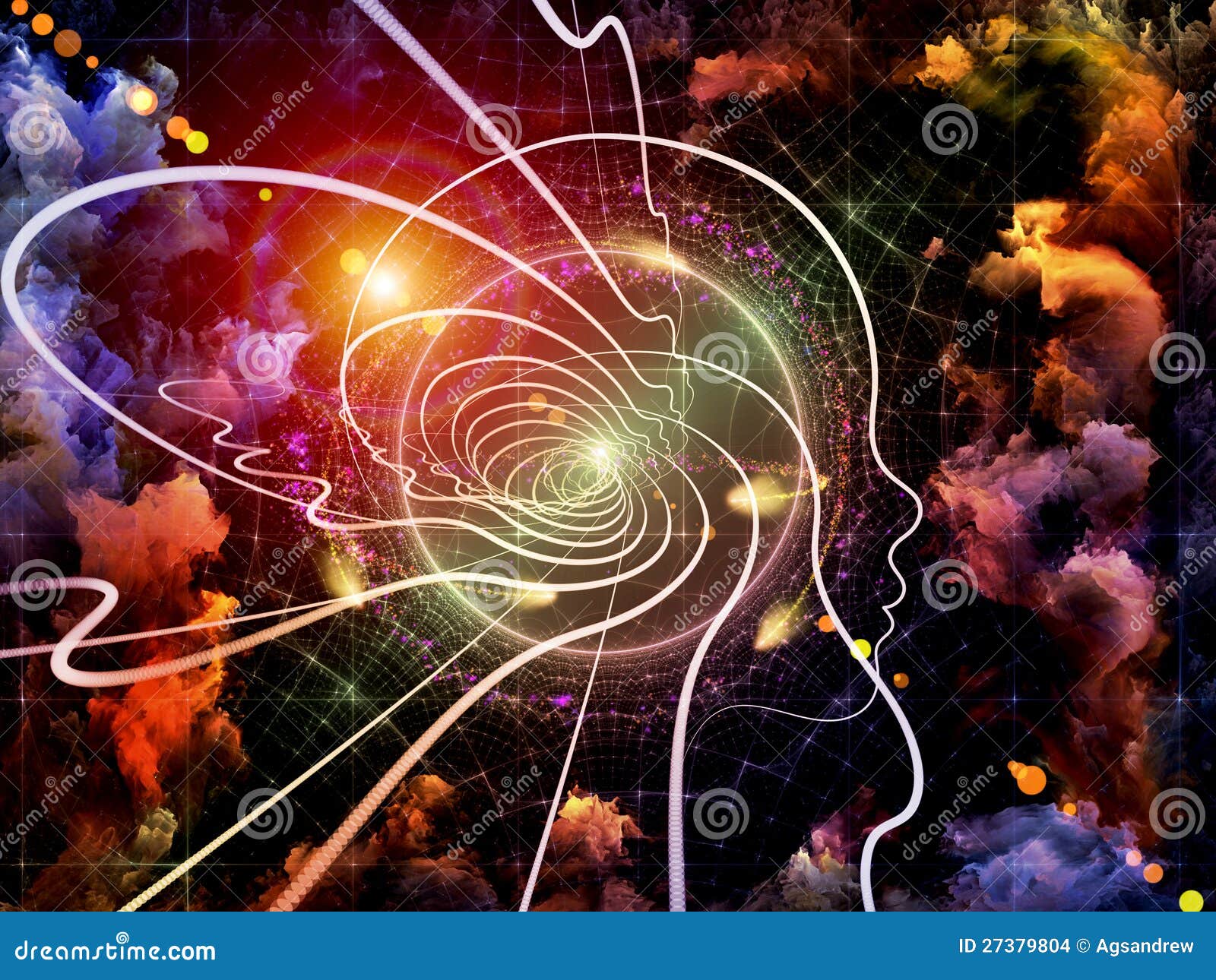 Intelligent Design Backdrop Stock Illustration - Illustration of ...