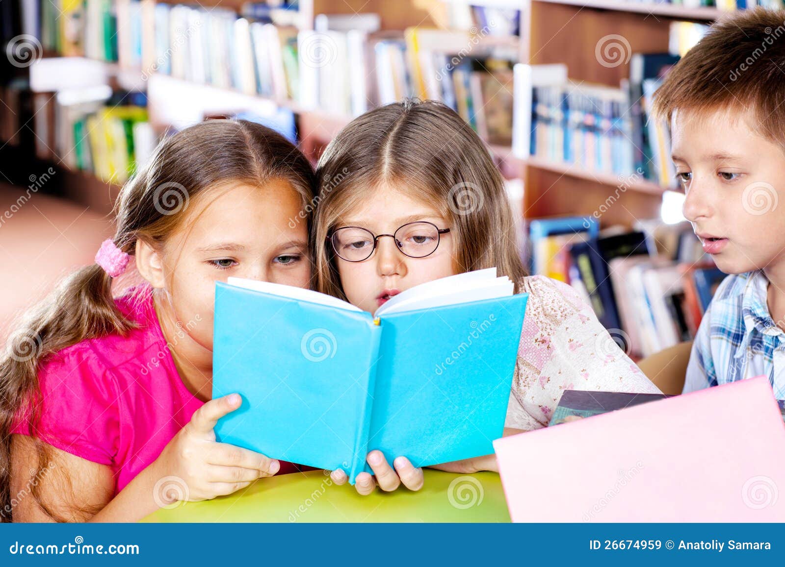 Intelligent kids stock image. Image of clever, glasses - 26674959