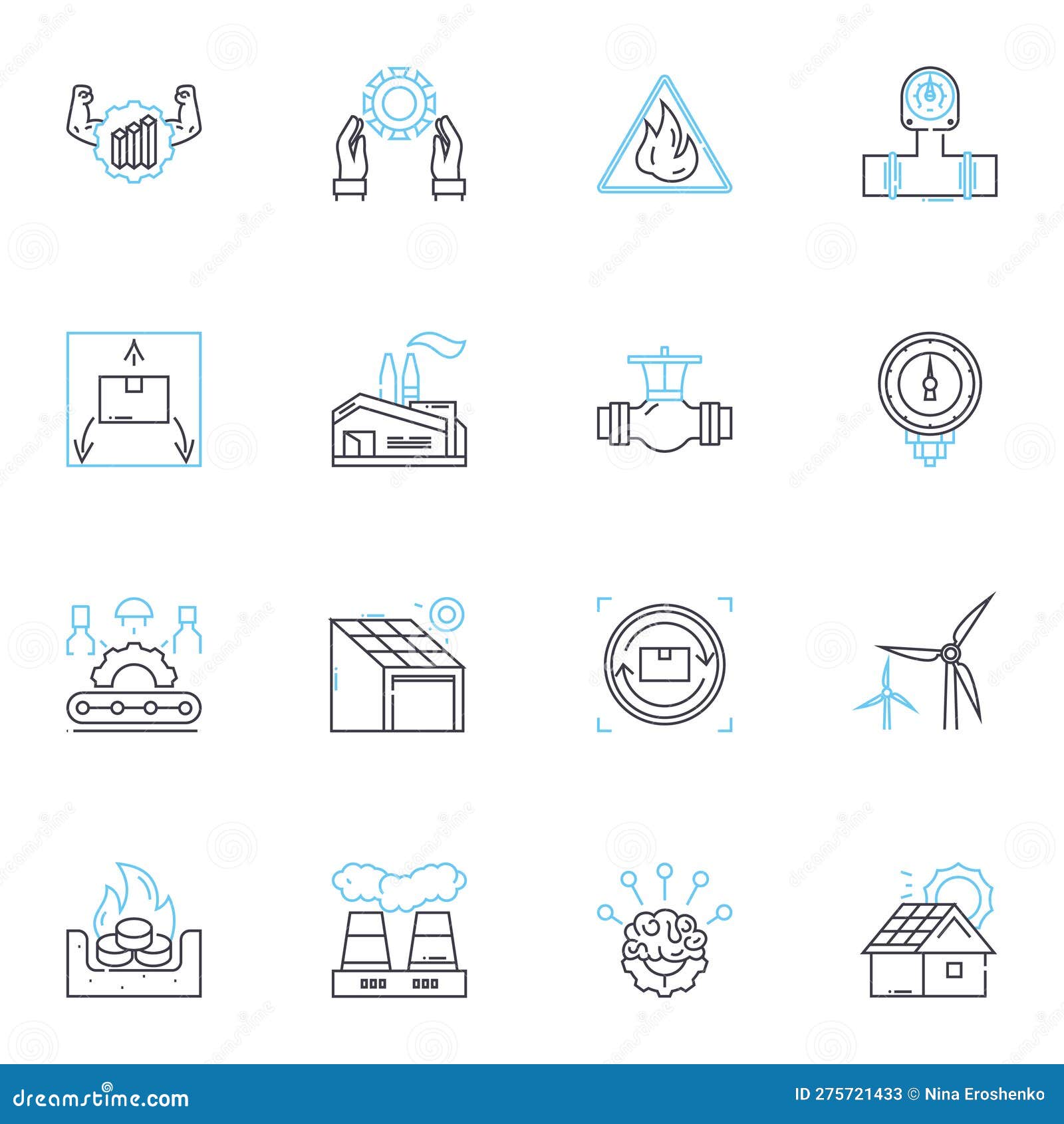 Intelligent Machines Line Icons Collection. Automation, Robotics, AI ... Intelligent Machines Line Icons Collection. Automation, Robotics, AI ...