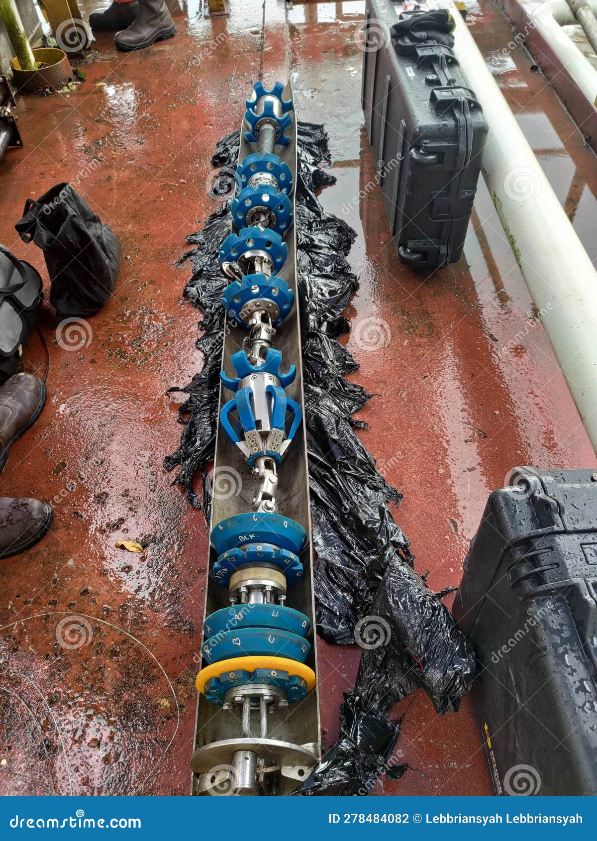 Intelligent Pig stock photo. Image of industry, piping - 278484082