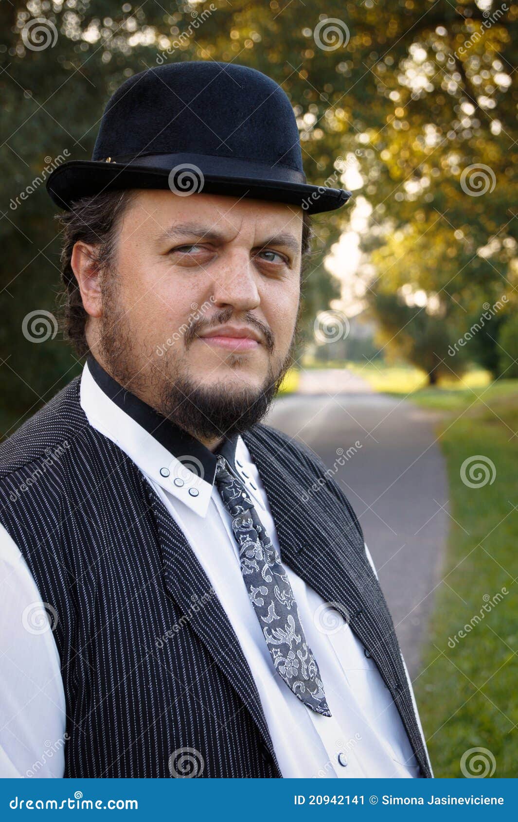 Intelligent Retro Man. Gentleman Stock Image - Image of styled, crime ...