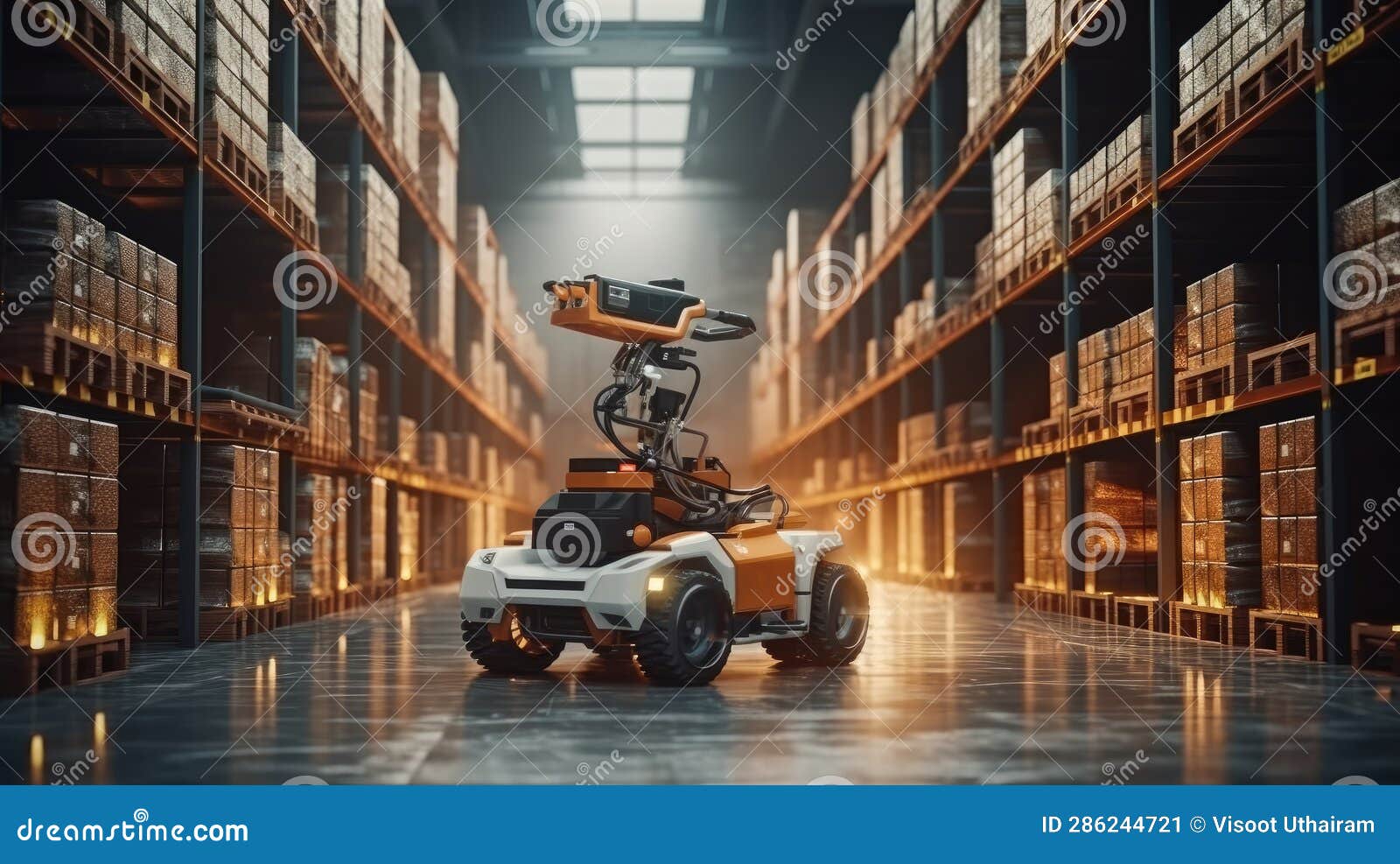 Intelligent Robotic System for Warehouses and Factories Stock ...