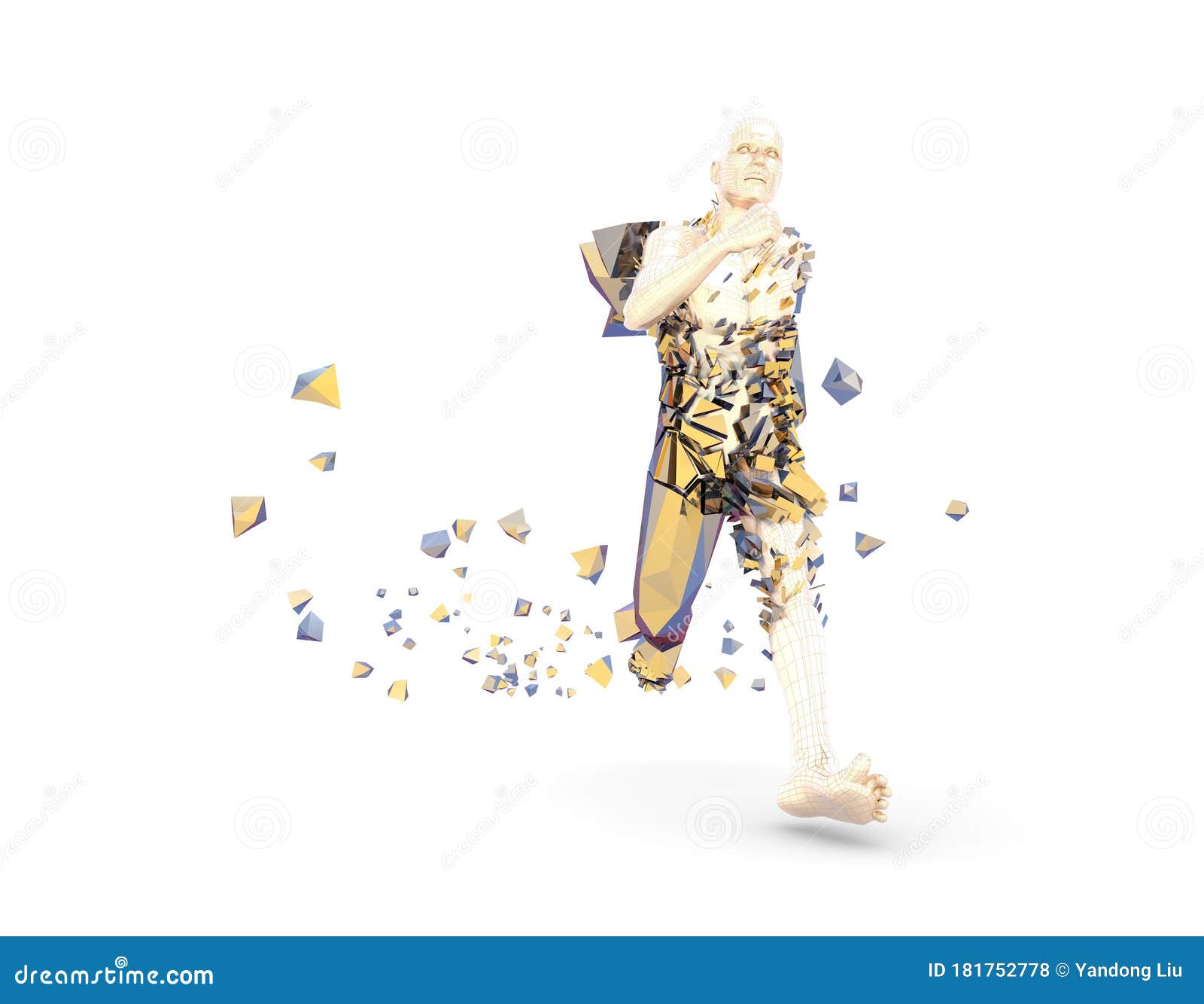 Intelligent Technology Human Running, Artificial Intelligence and ...