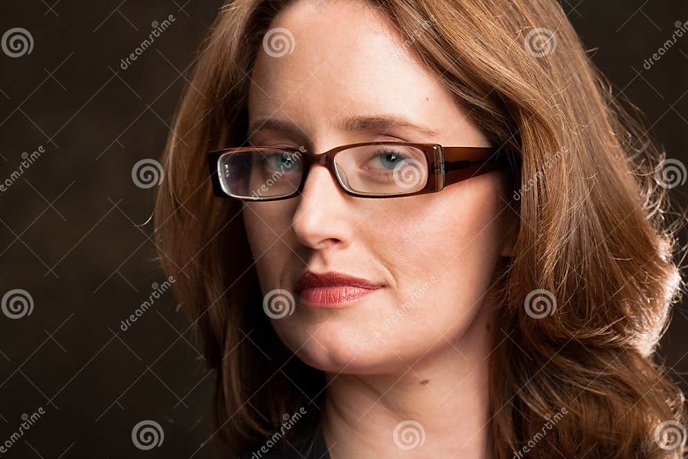 Intelligent woman stock image. Image of adult, female - 10970269