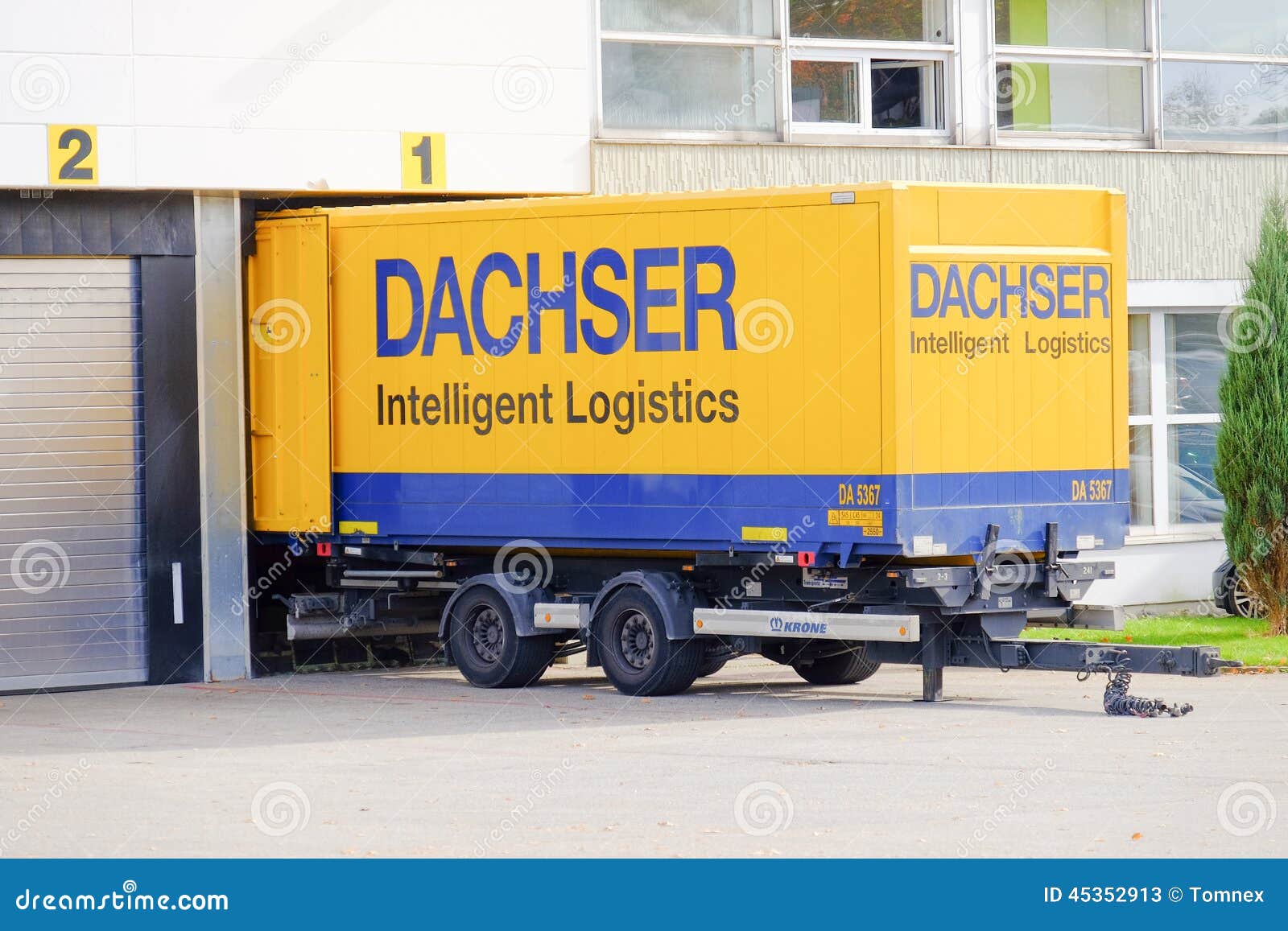 Intelligente Logistik Dachser Redaktionelles Stockfoto - Bild von ...