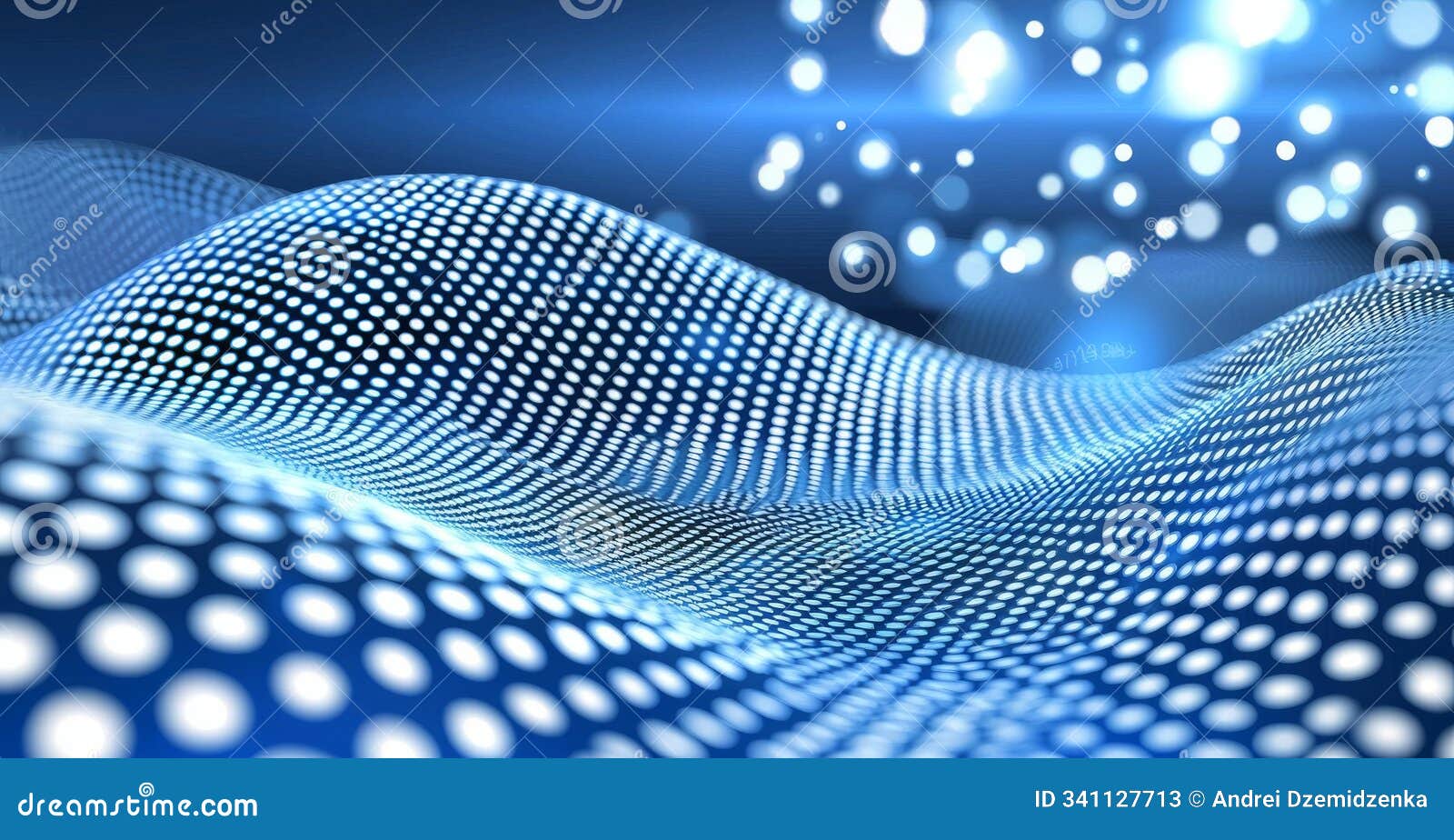 Intense Background Animation with Particles and Circles Moving. Motion ...