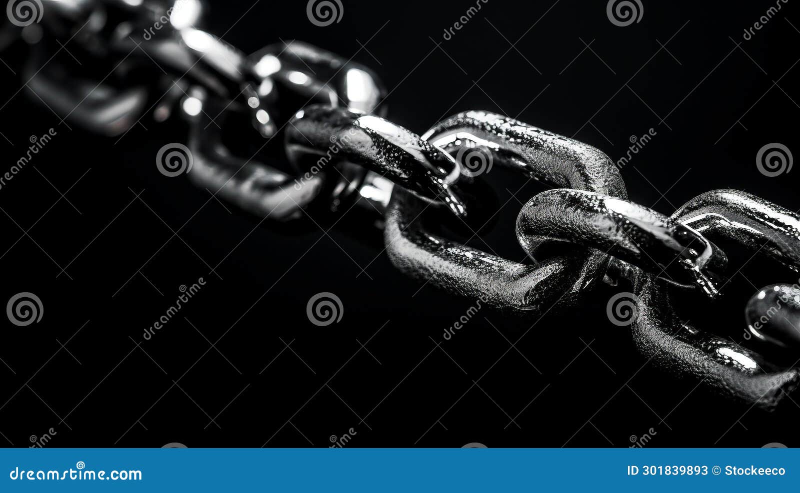 Intense Chain: a Visual Commentary on Functionality and Realism Stock ...