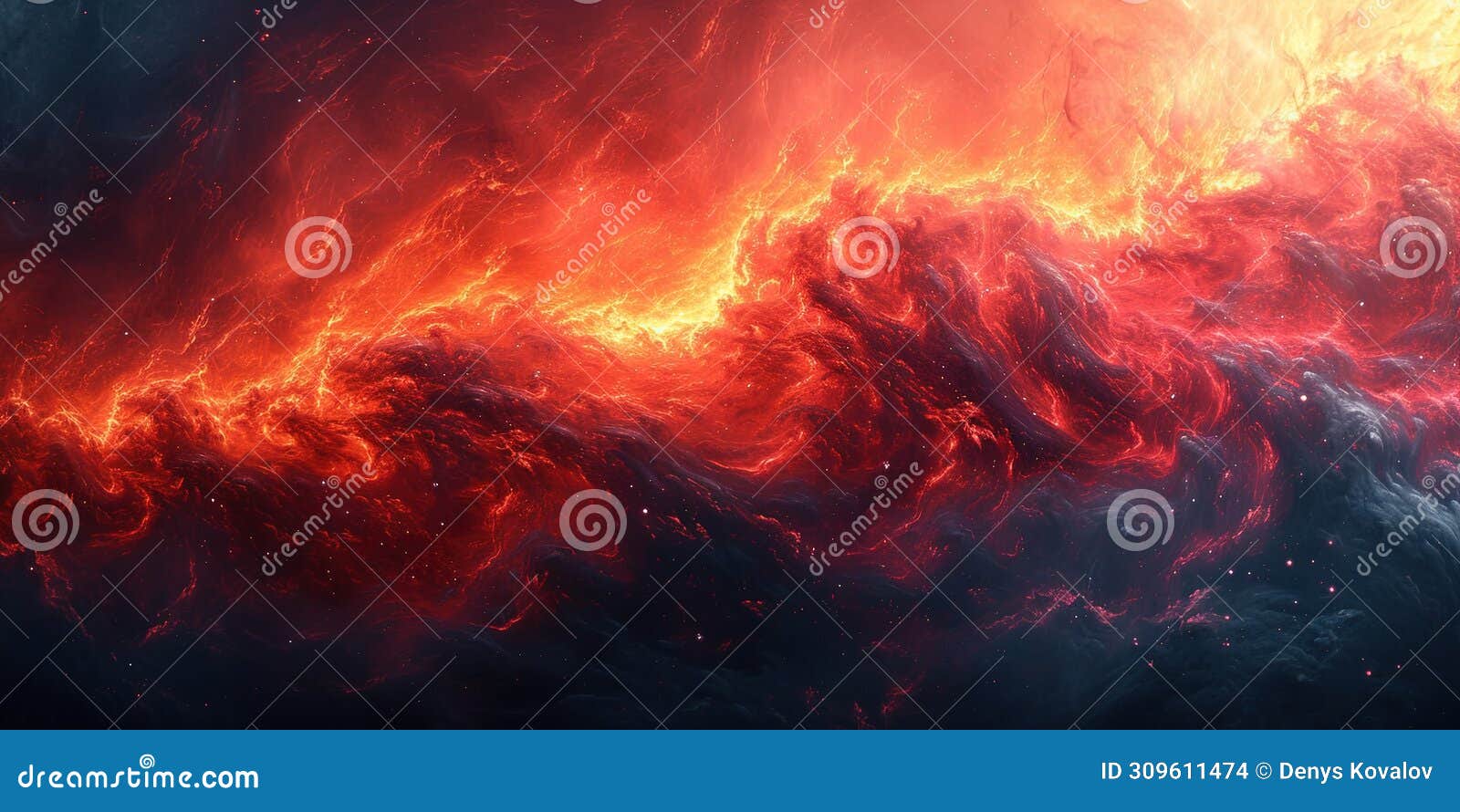 Intense and Dynamic Abstract Texture with Fiery, Aggressive Elements ...