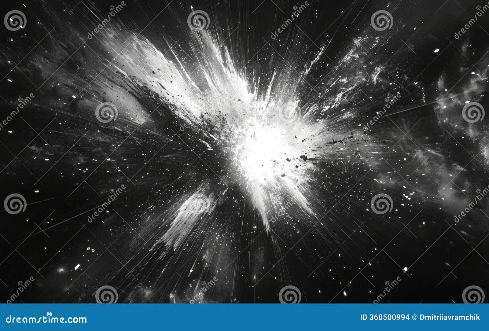 An Intense Eruption of Light and Sparks, Forming a Striking Visual ...