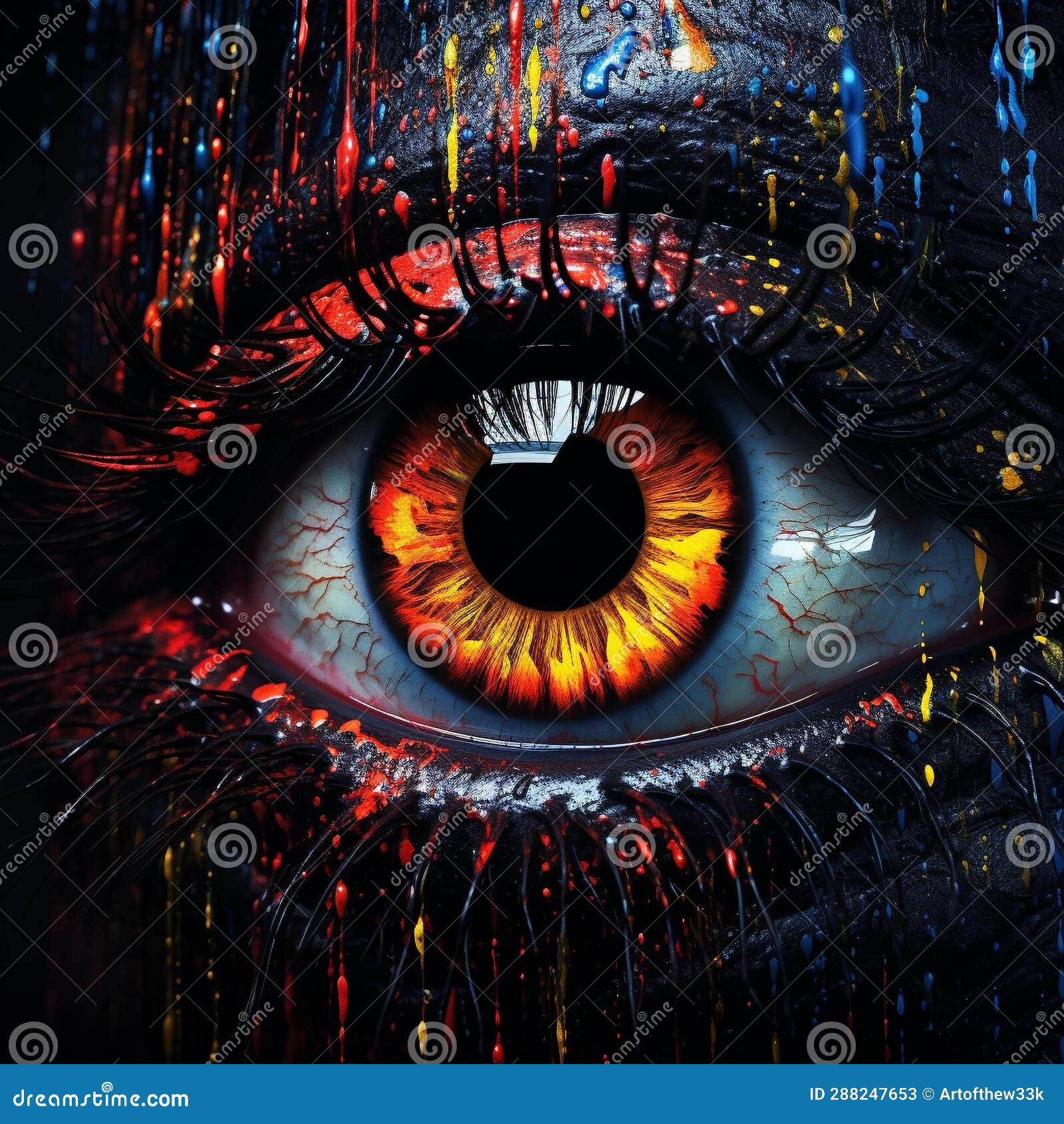 Enigmatic Abstract Green Wavy Landscape Digital Artwork Stock Photo ...