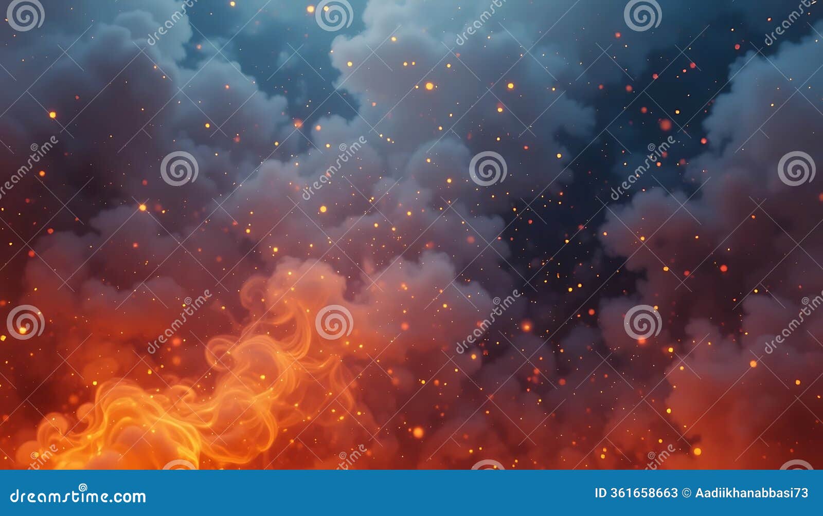 Fiery Embers Dance: Misty Smoke & Fire Texture Overlays. Perfect for ...