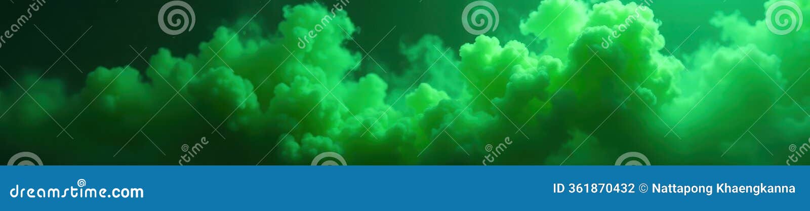 Intense Green Smoke Billows Dynamic Movement On A Sharp Checkered ...