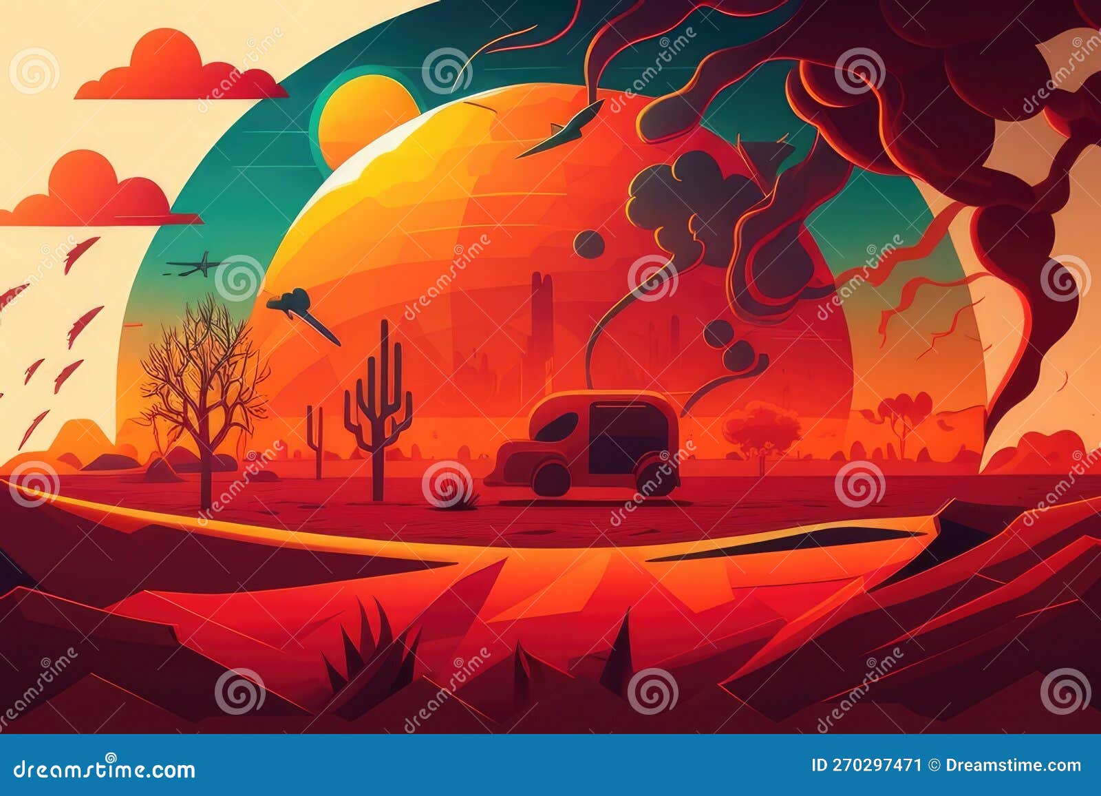 Intense Heatwave, with Temperatures Soaring and Causing Extreme Stress ...