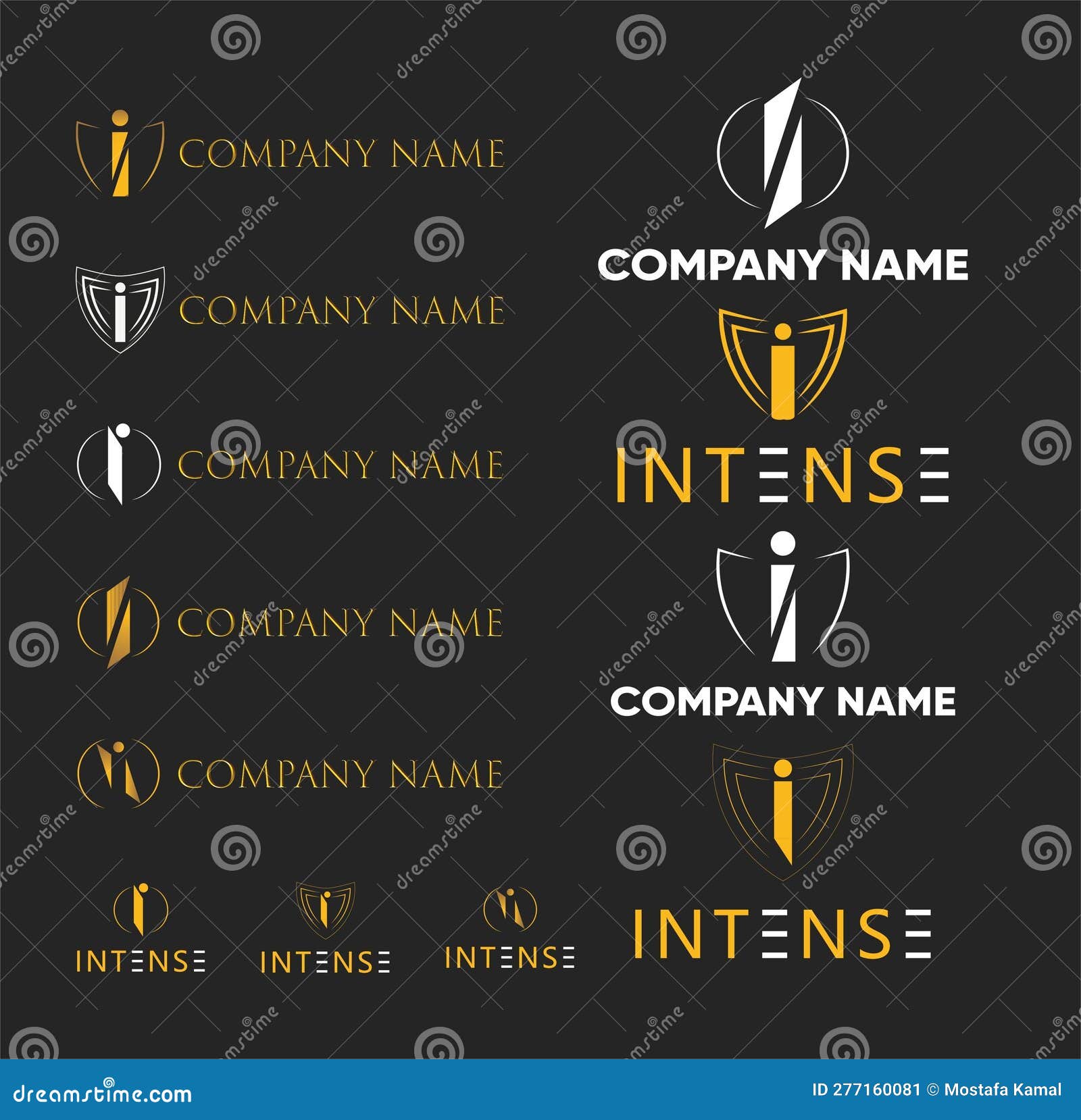 I Initial and I Smart Business Logo Concept. Corporate Business Logo ...