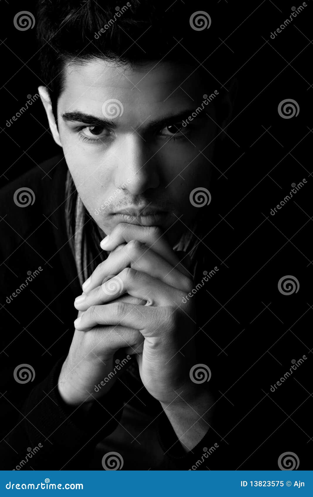 Intense Look stock image. Image of caucasian, human, concentration ...
