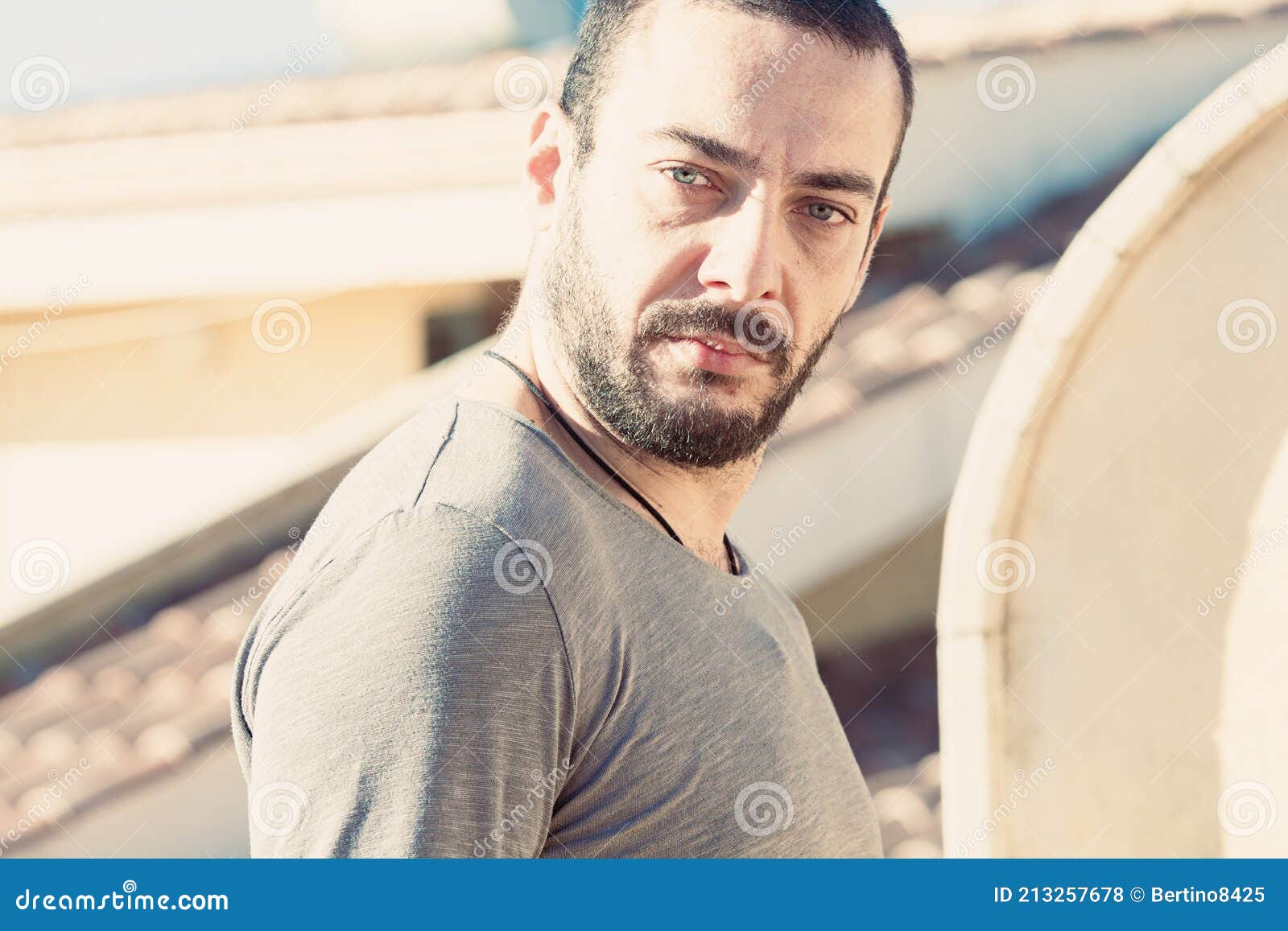 Face Lying Handsome Blond Man in the Sun Stock Photo - Image of closed ...