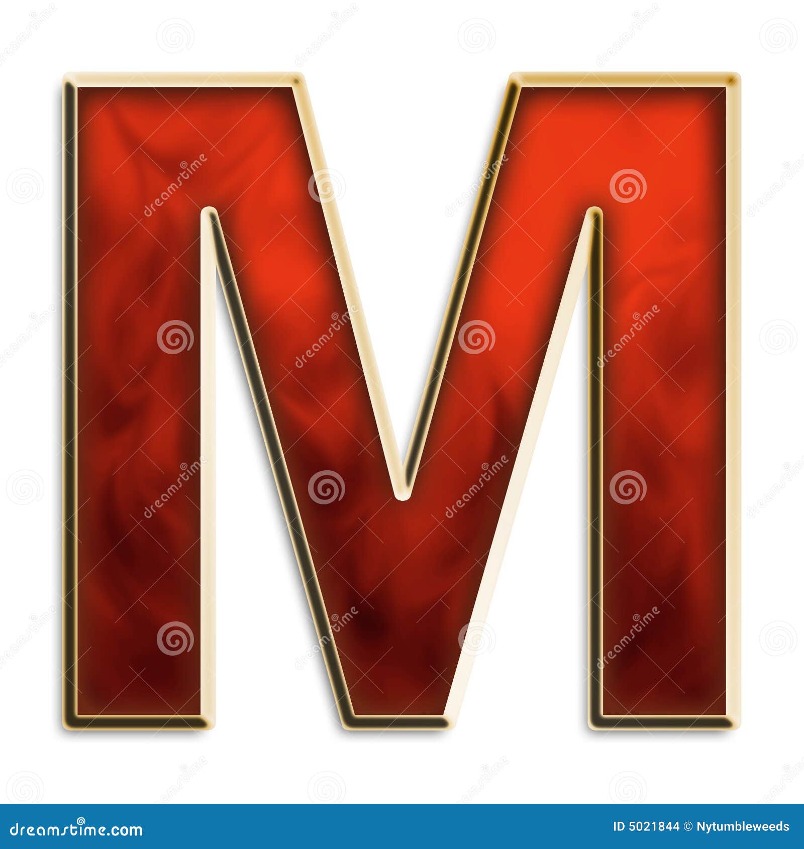 Intense m stock illustration. Illustration of gold, gothic - 5021844