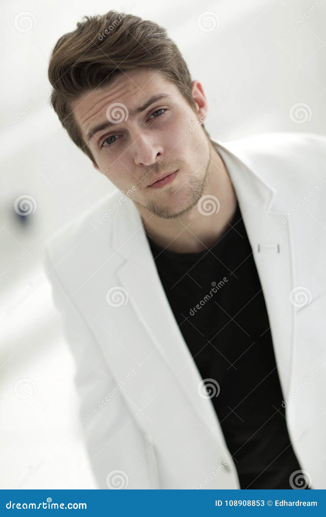 Intense Man Close Up Portrait Stock Image - Image of look, casual ... Intense Man Close Up Portrait Stock Image - Image of look, casual ...