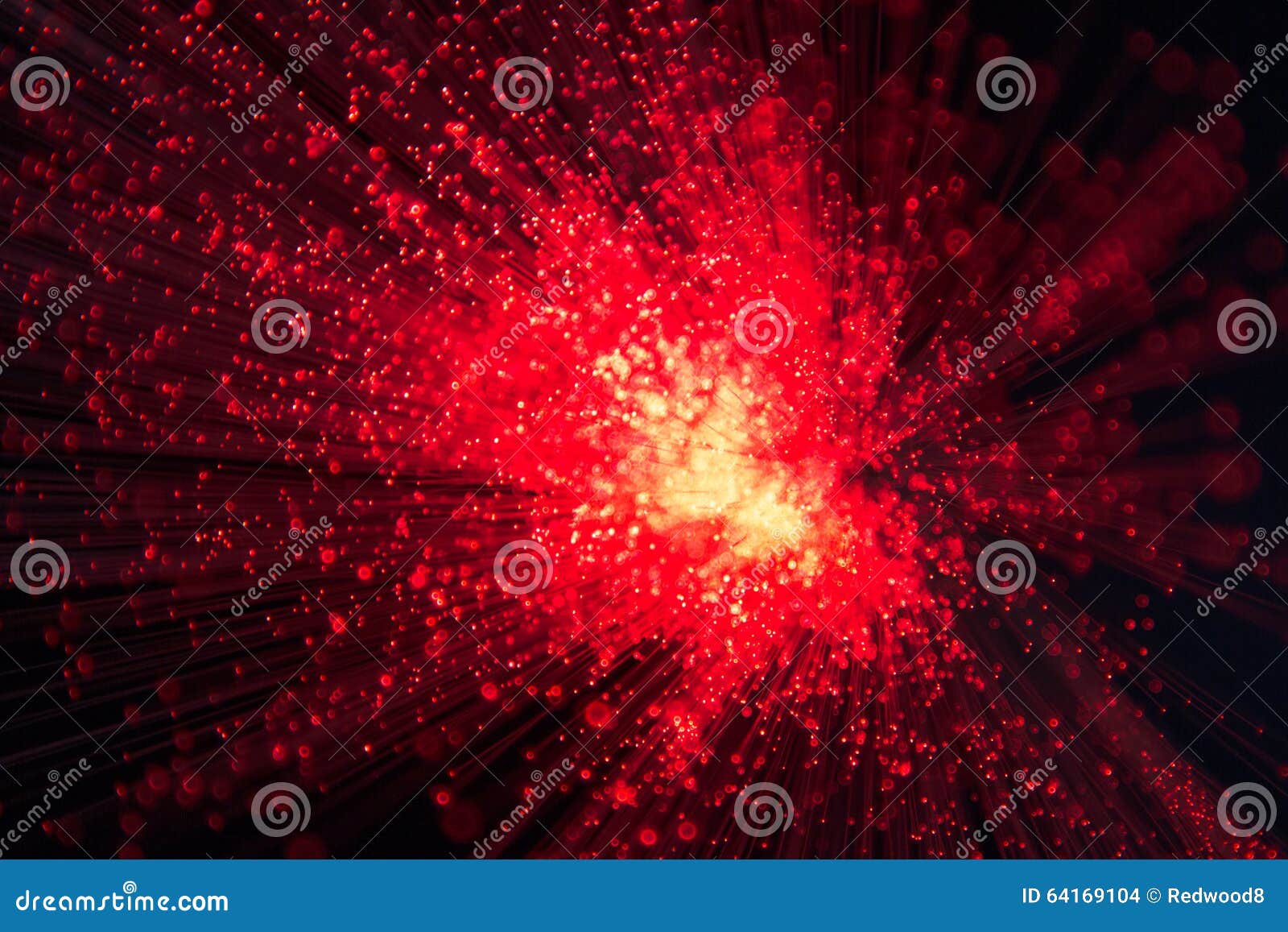 Intense Red Light Burst of Light Stock Photo - Image of space ...