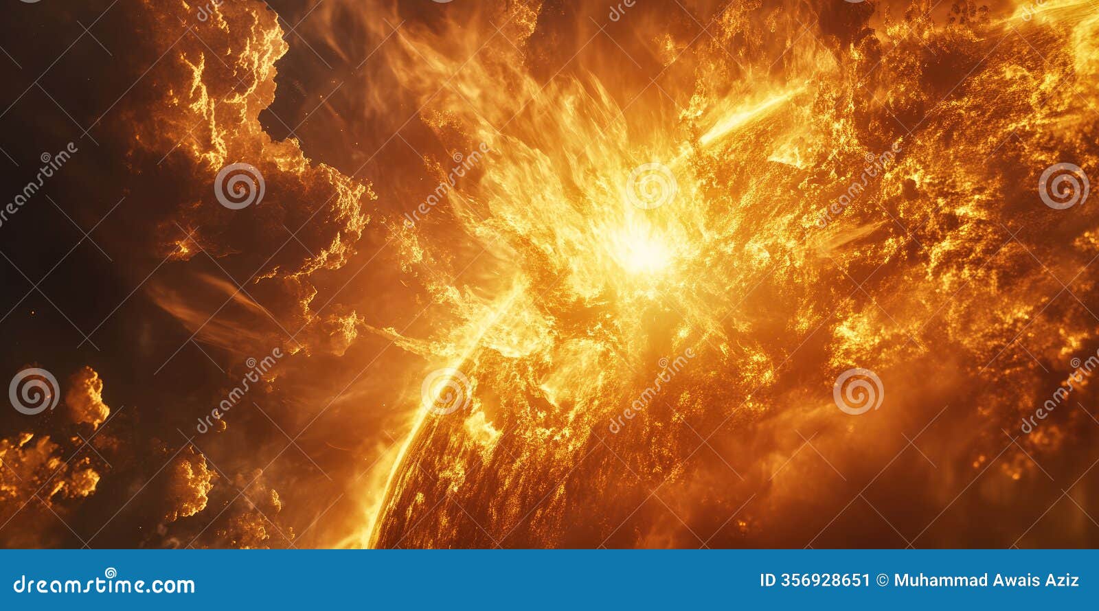 Solar Flash Forms A Massive Wave, Radiating Energy Throughout The ...