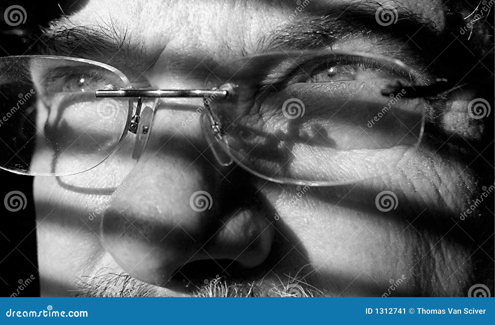 Intense Stare stock image. Image of eyes, frown, older - 1312741