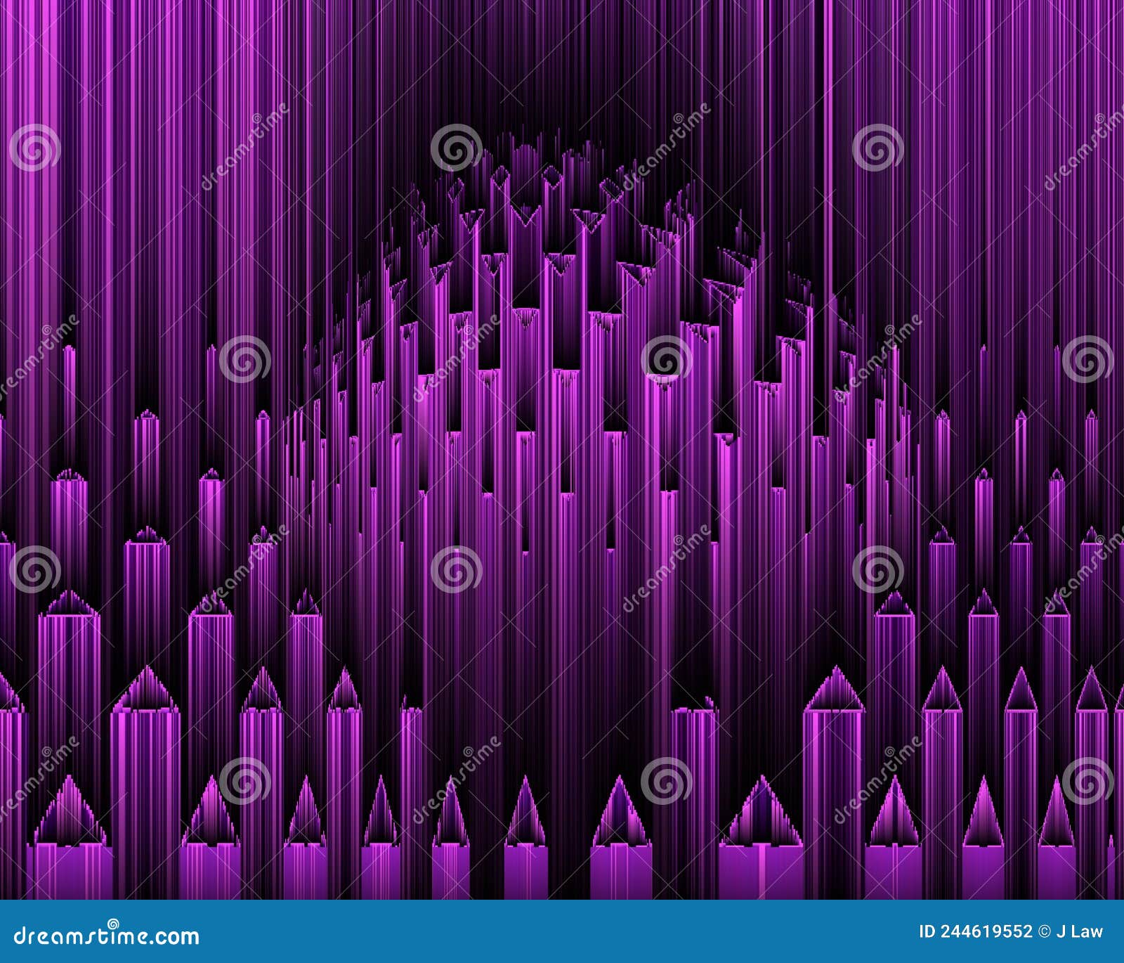 Intense Vertical Ripple Effect on the 3D Surface Hexagonal Design in ...