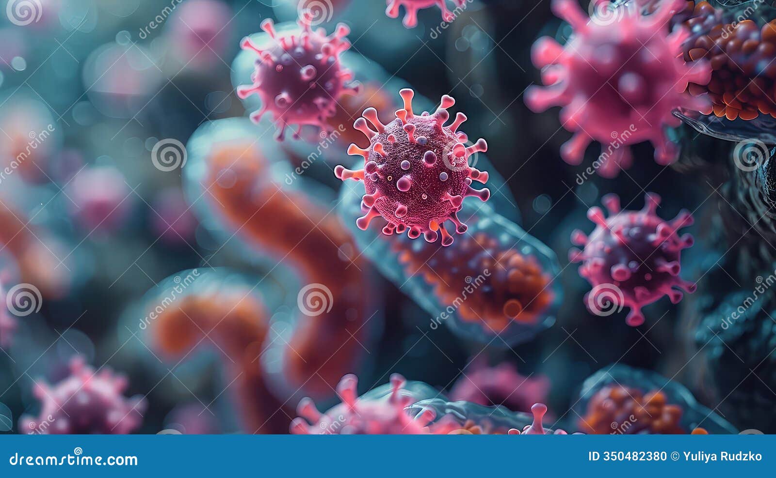 Intense Visualization of Microscopic Pathogens Amidst Cellular ...