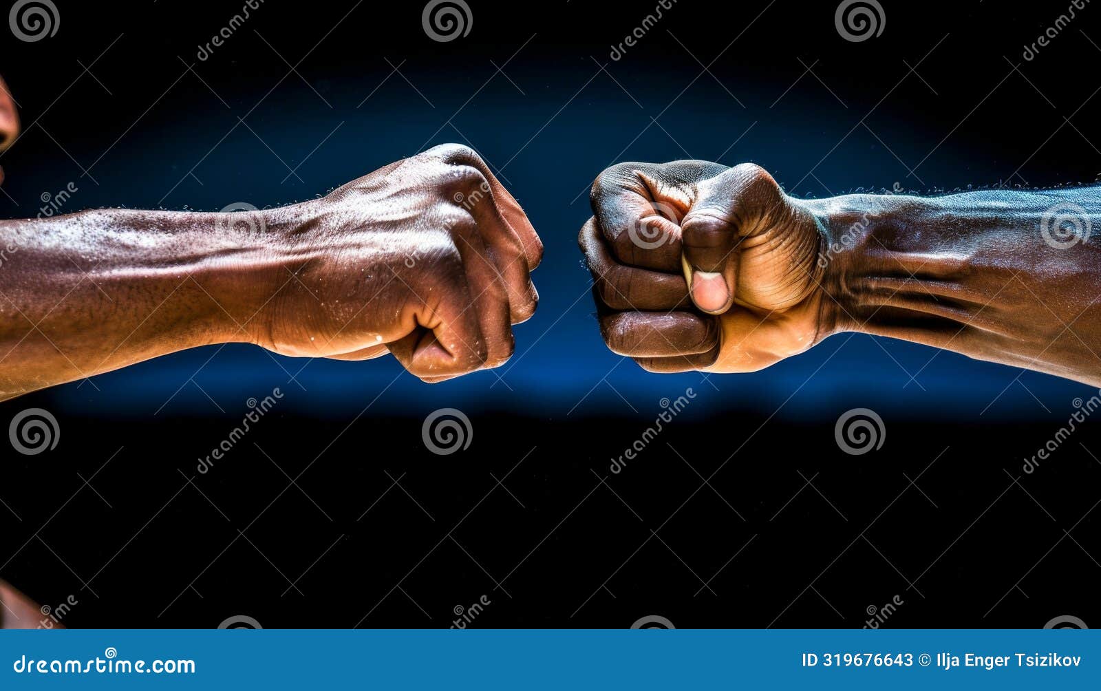 Intense Wrestler S Hand Grappling for Wrist Control Olympic Games ...