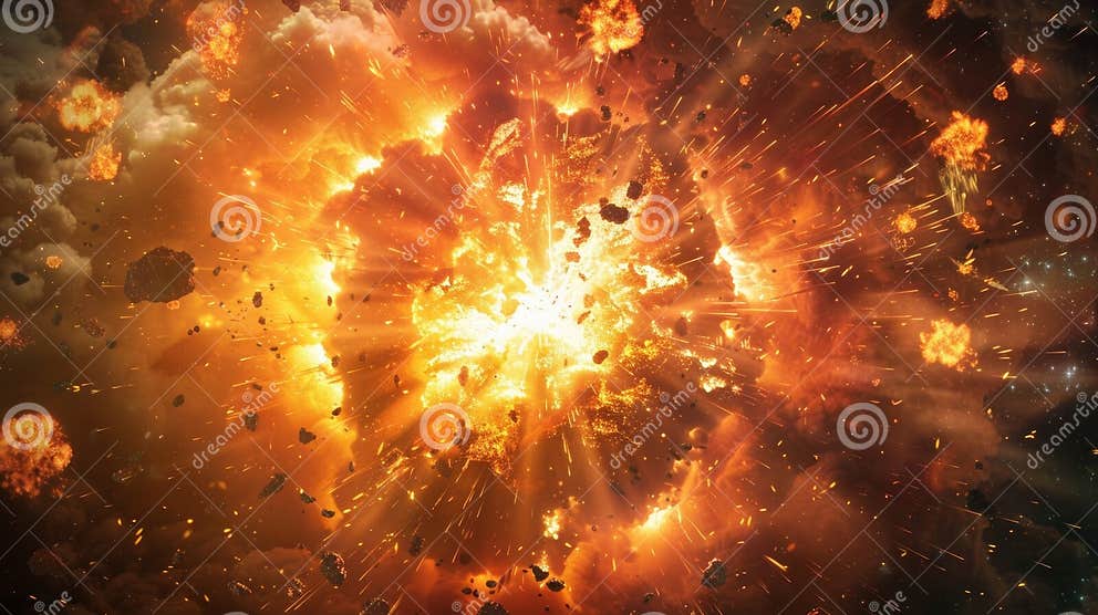 The Intensity of the Decay Grows Causing Larger and Brighter Explosions ...