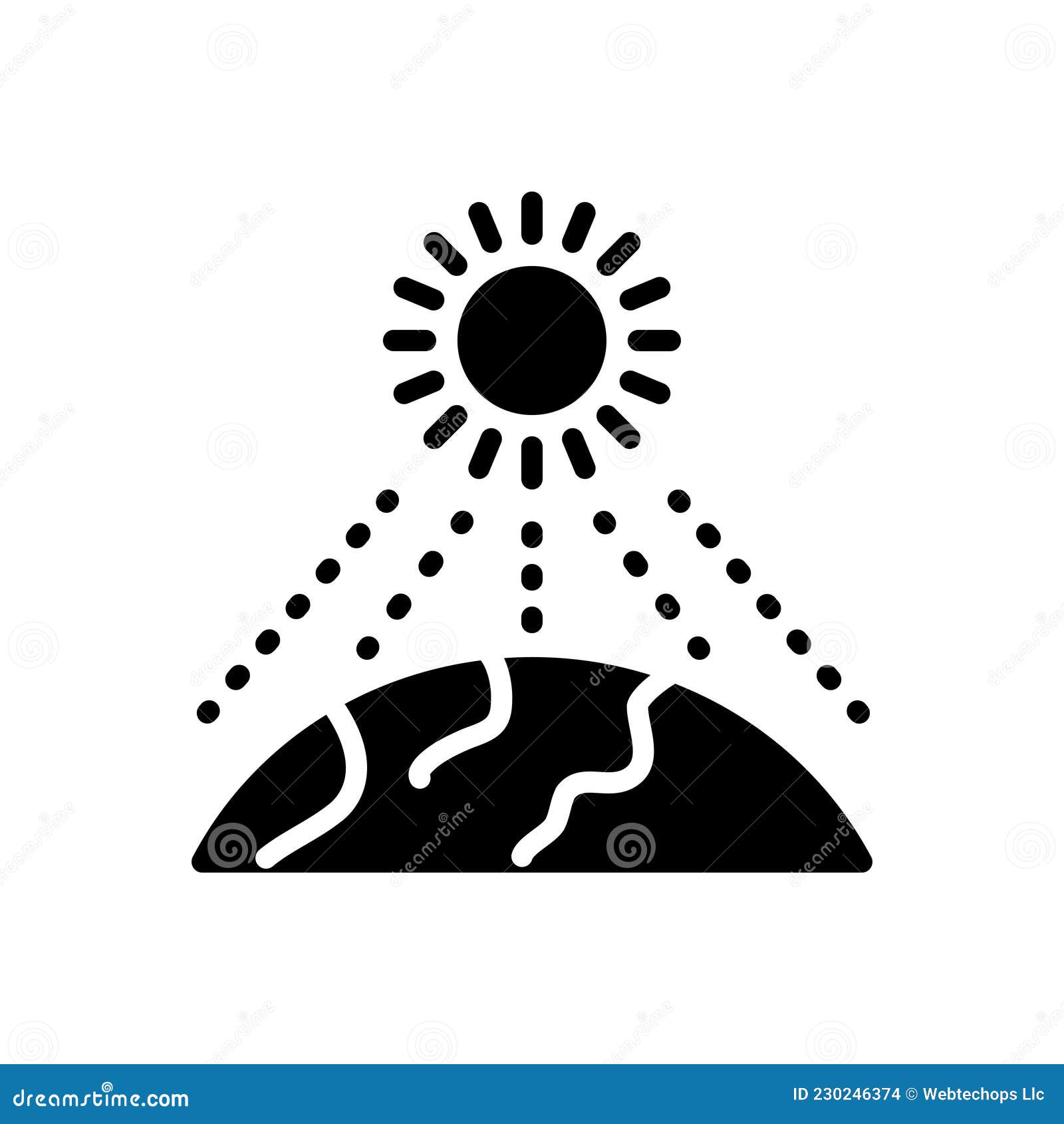 Black Solid Icon for Intensity, Severity and Rapidity Stock Vector ...