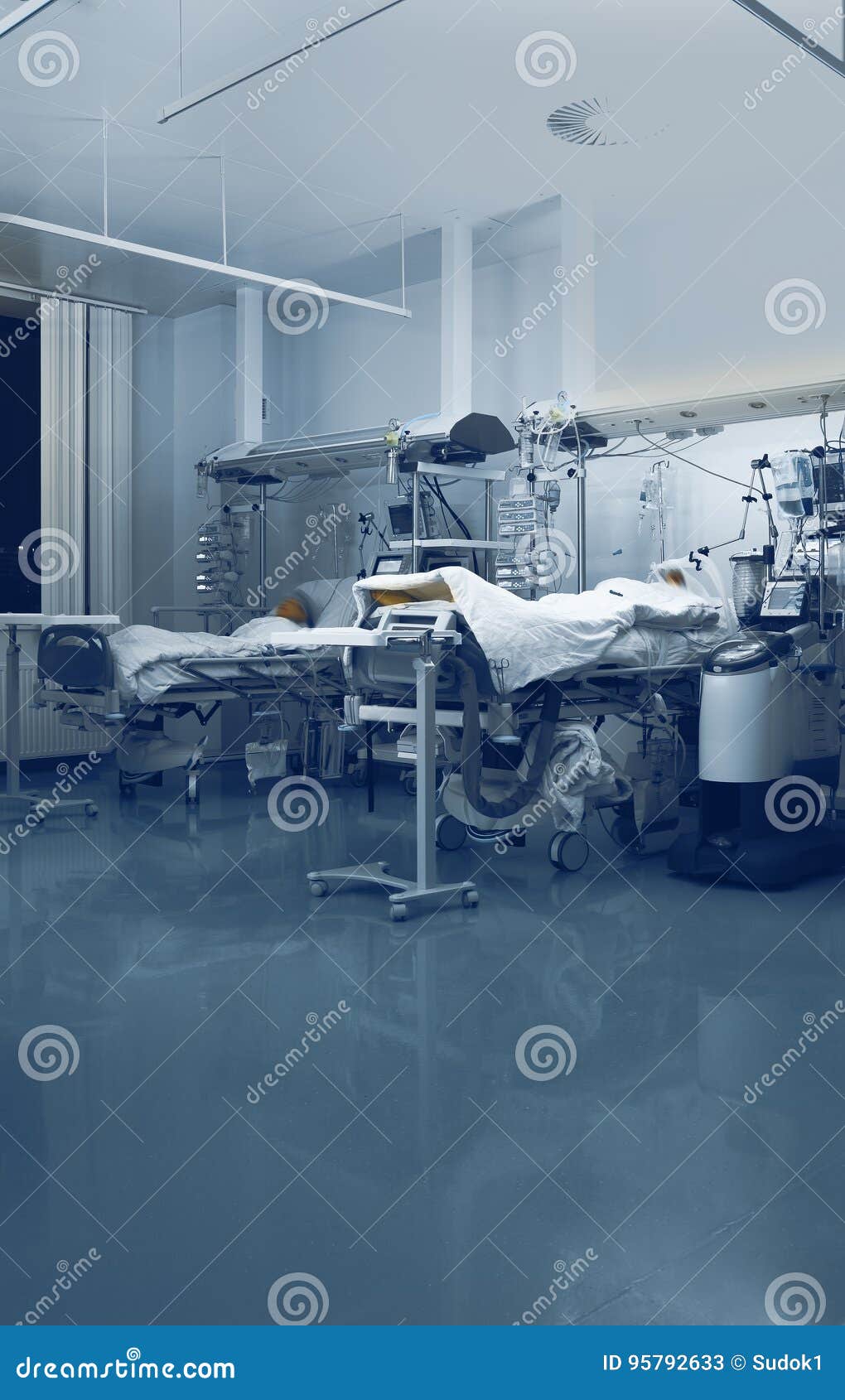 Intensive Care Unit in the Hospital Stock Image - Image of ideas ...