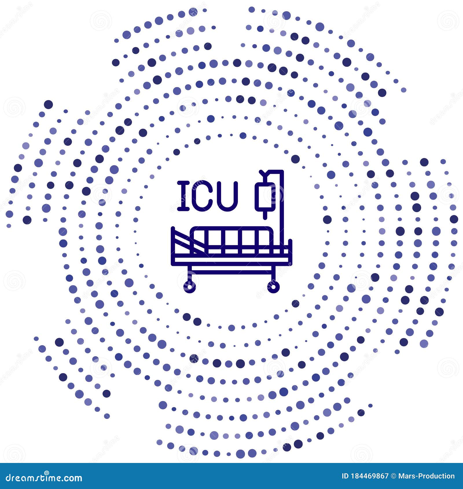 Intensive Care Unit Vector Icon. Intensive Care Unit Editable Stroke ...