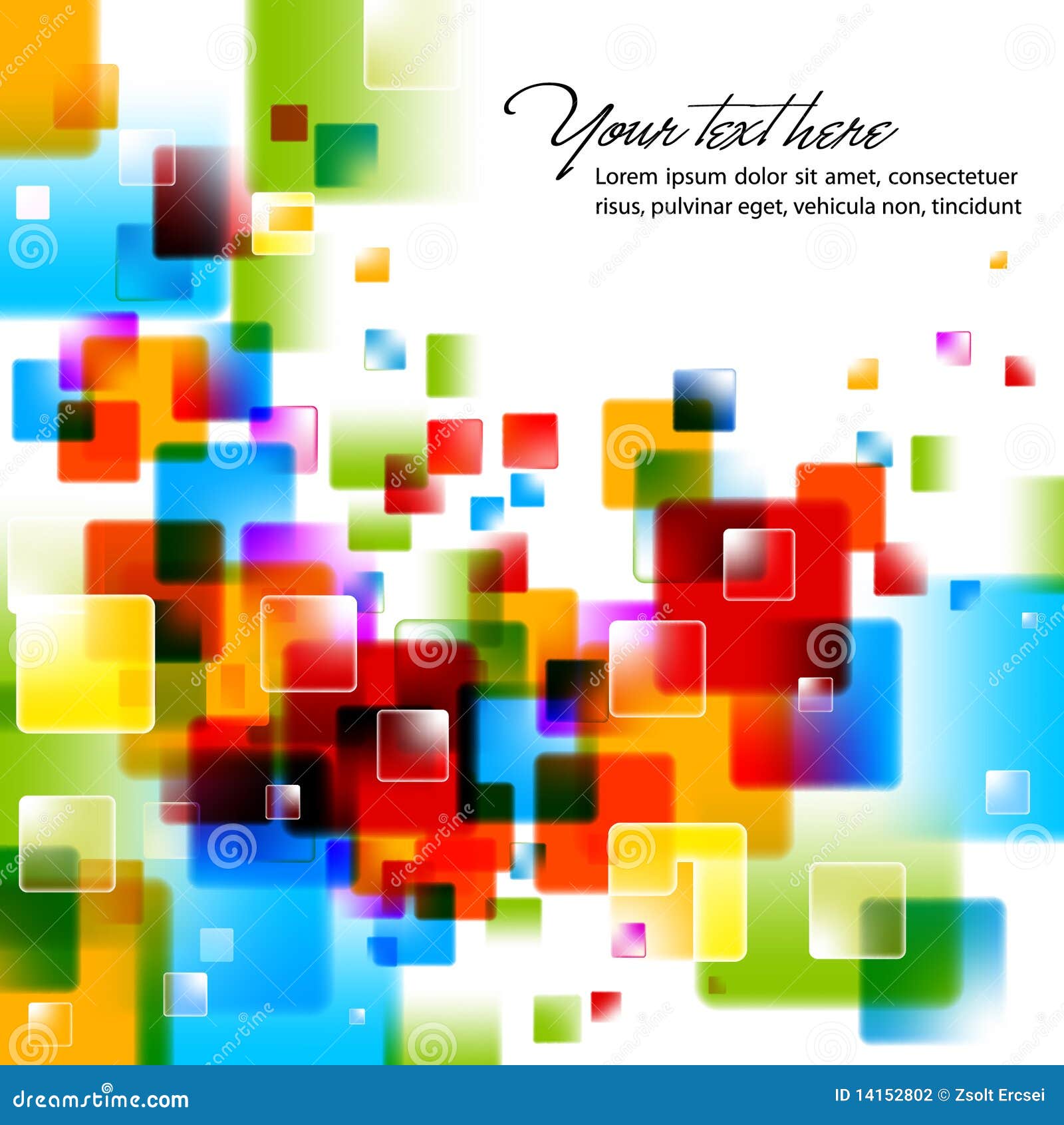 Intensive Colors stock vector. Illustration of business - 14152802