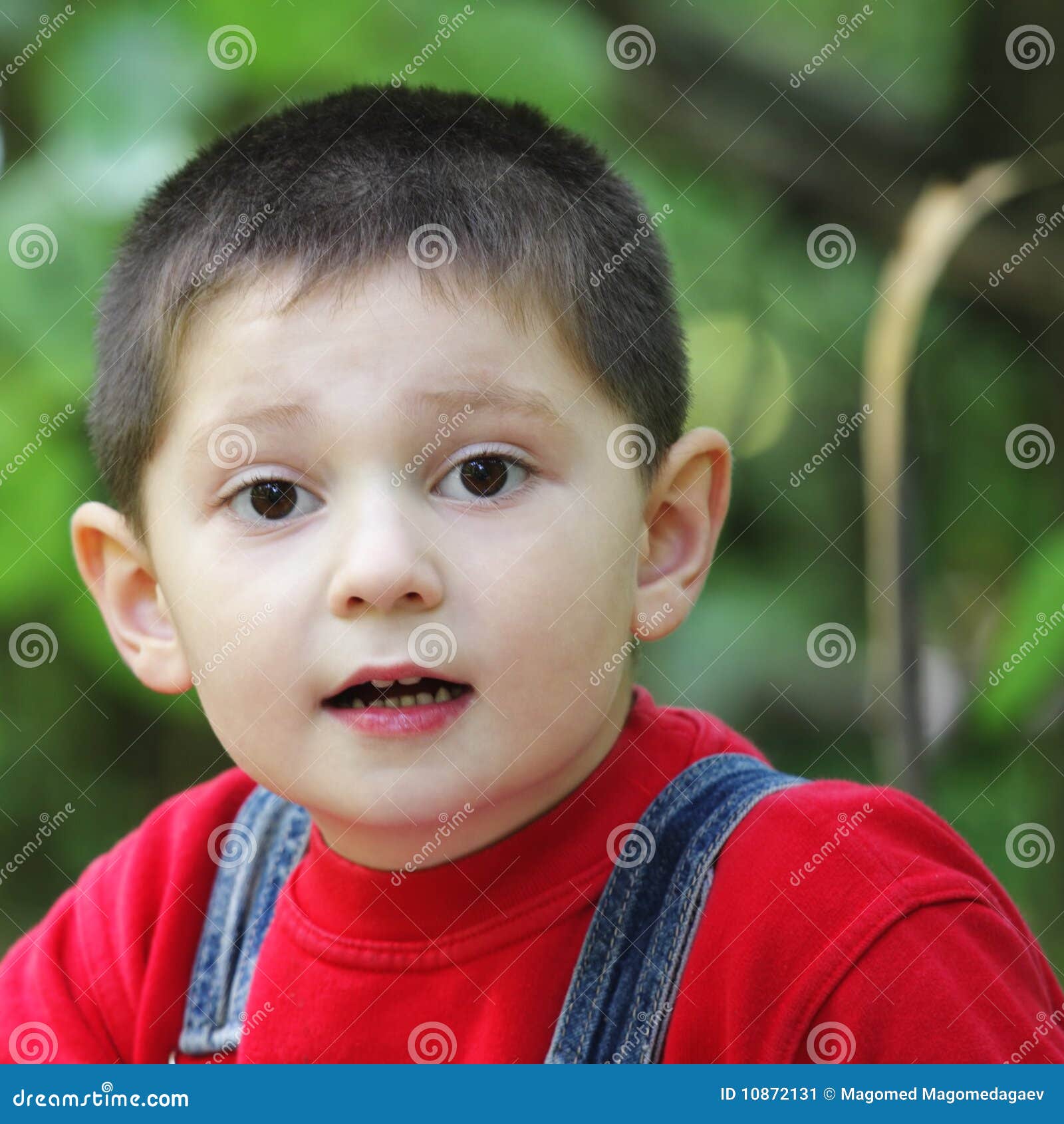 Intent Listening Facial Expression Stock Image - Image of open, people ...