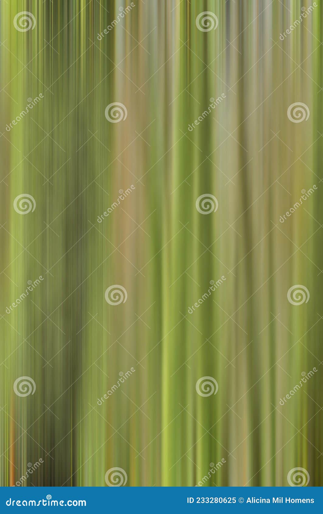 Intentional Camera Movement Landscape with Trees Stock Illustration ...