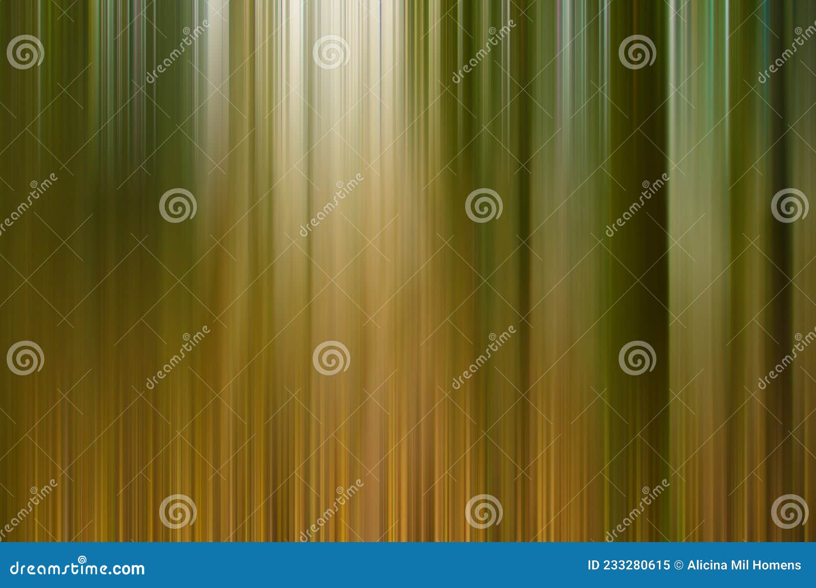 Intentional Camera Movement Landscape with Trees Stock Illustration ...
