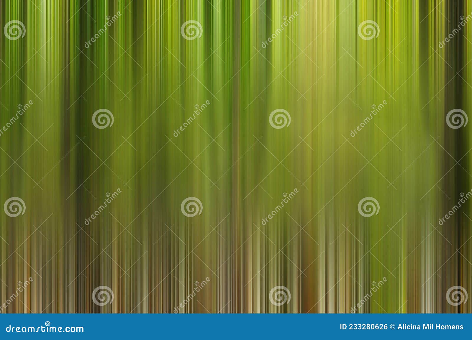 Intentional Camera Movement Landscape with Trees Stock Illustration ...