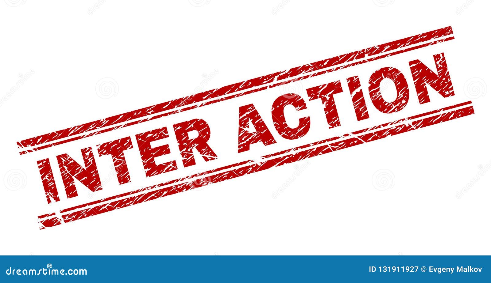Grunge Textured INTER ACTION Stamp Seal Stock Vector - Illustration of ...